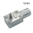JGY370 2 RPM to 375 RPM High Torque Speed Reducer 6V/12V24V Metal Worm ...