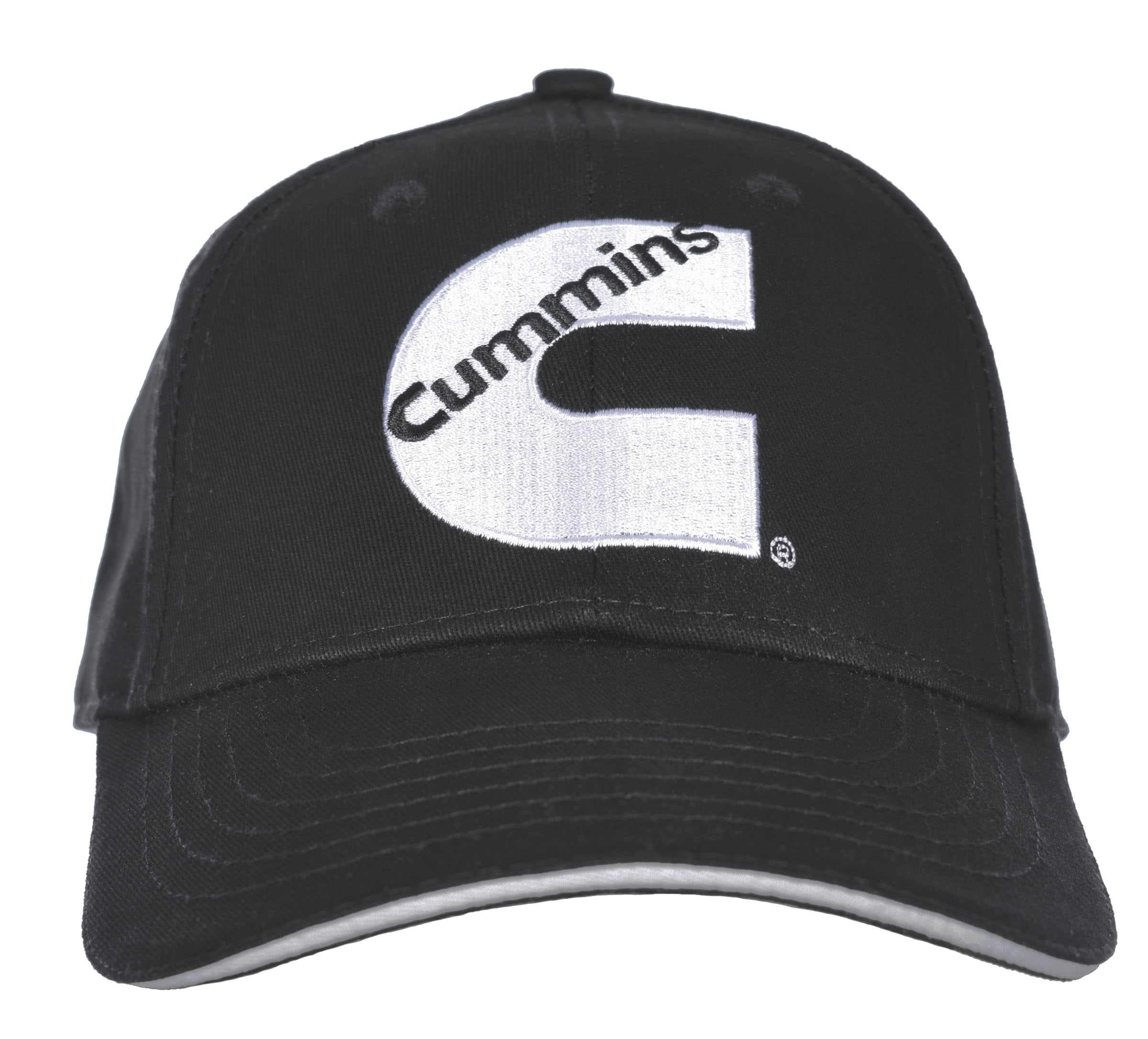 JH Design Men's Cummins Diesel Logo Cap Adjustable Black Hat - Walmart.com