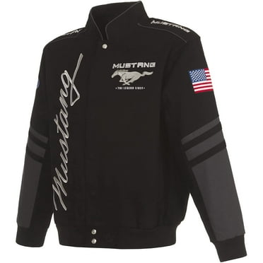 JH Design Mens Chevy Corvette Jacket Embroidered Cotton Twill - Walmart.com