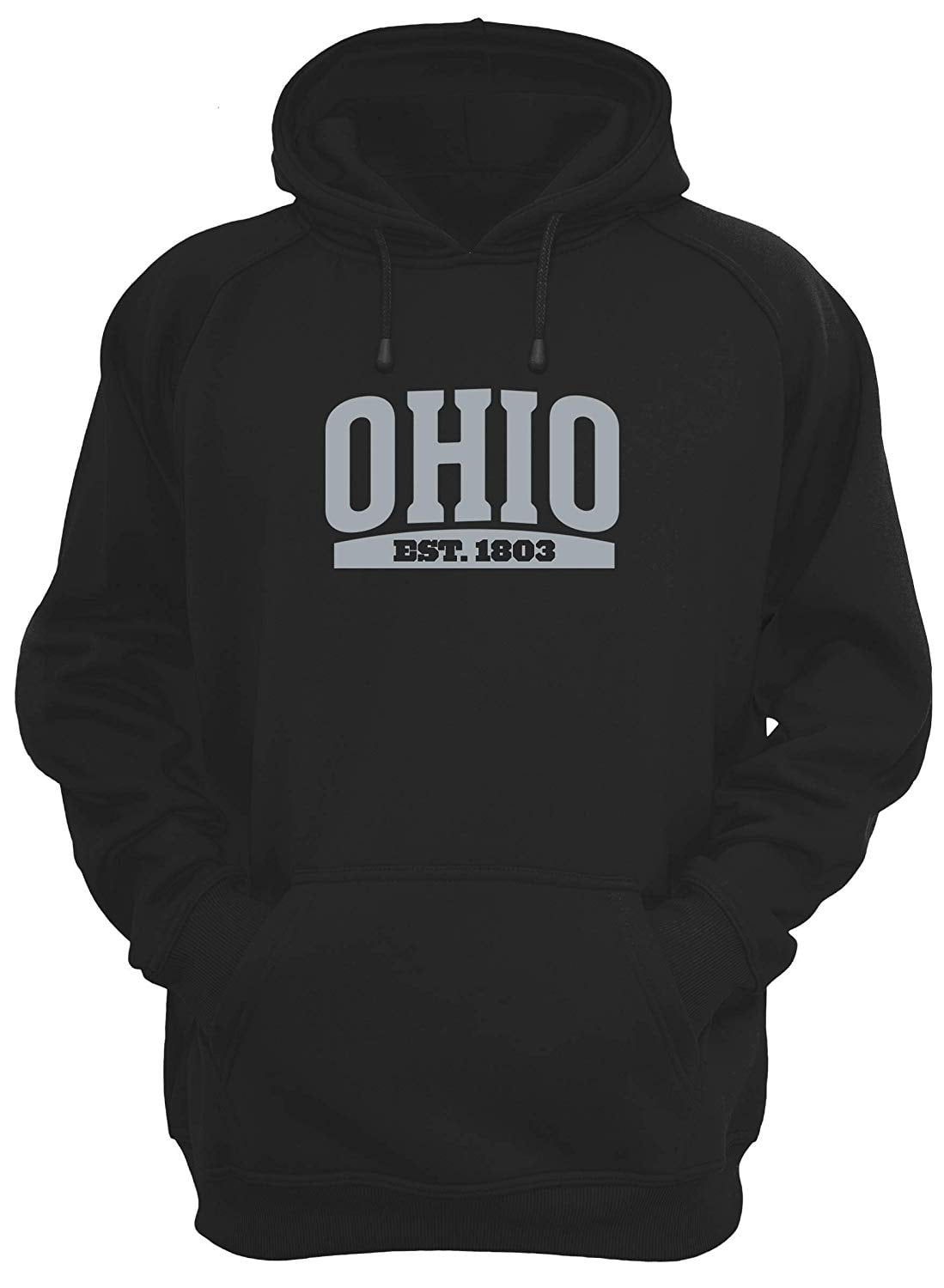 JH Design Men's State of Ohio Souvenir Style Novelty Hoodies - Walmart.com