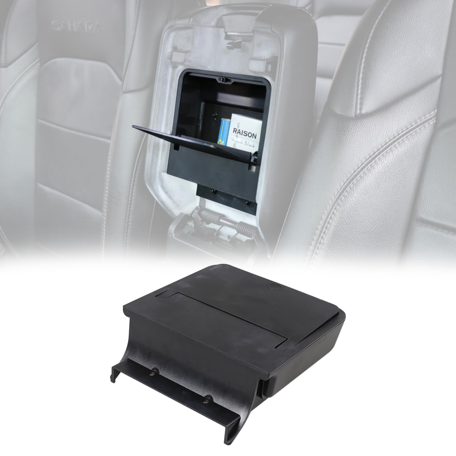 JHD-TOGO for Jeep Wrangler JL One-Touch Hidden Storage Console Box ...