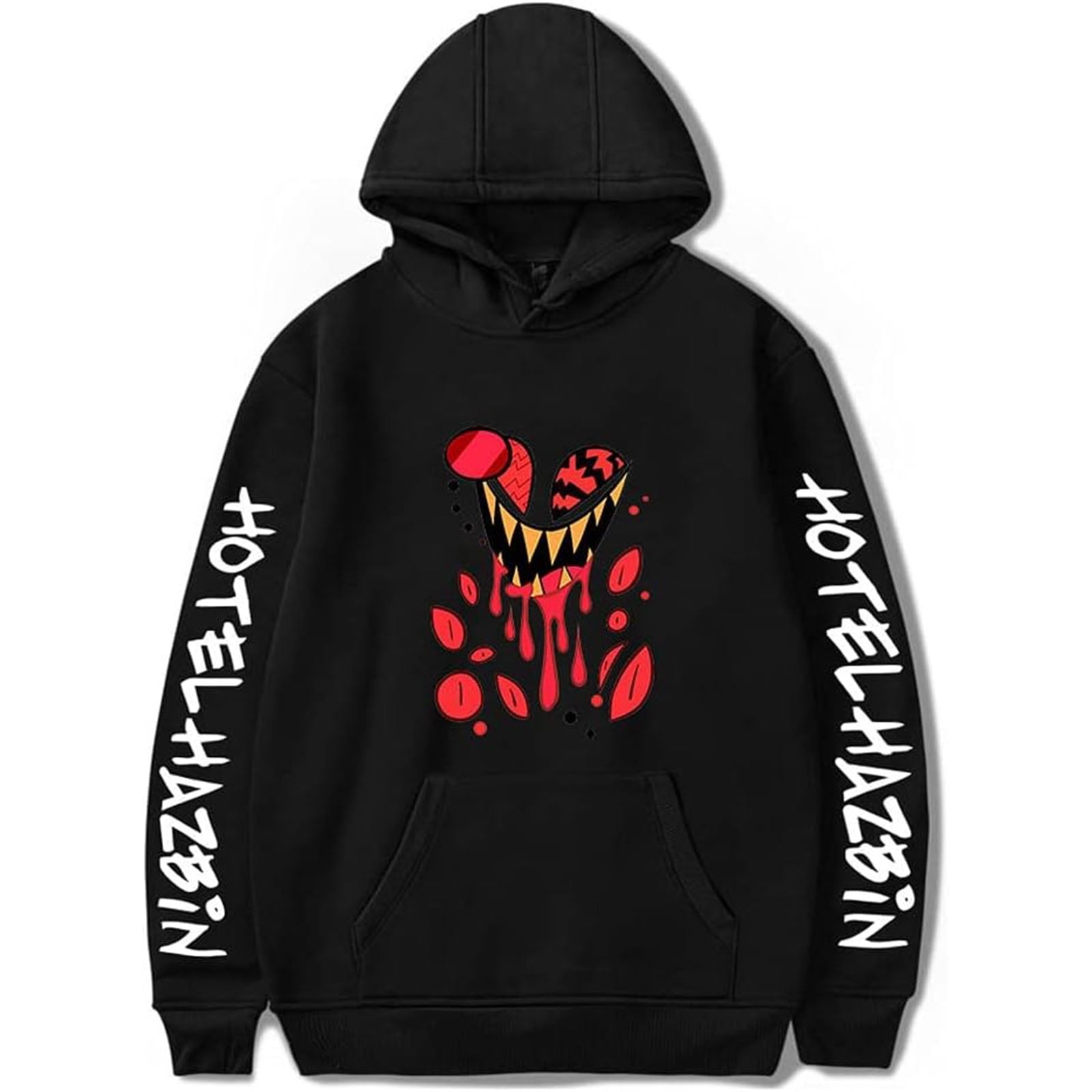 JHDESSLY Anime Hazbin Hotel Hoodies Merch Women/Men Pullover Hooded ...