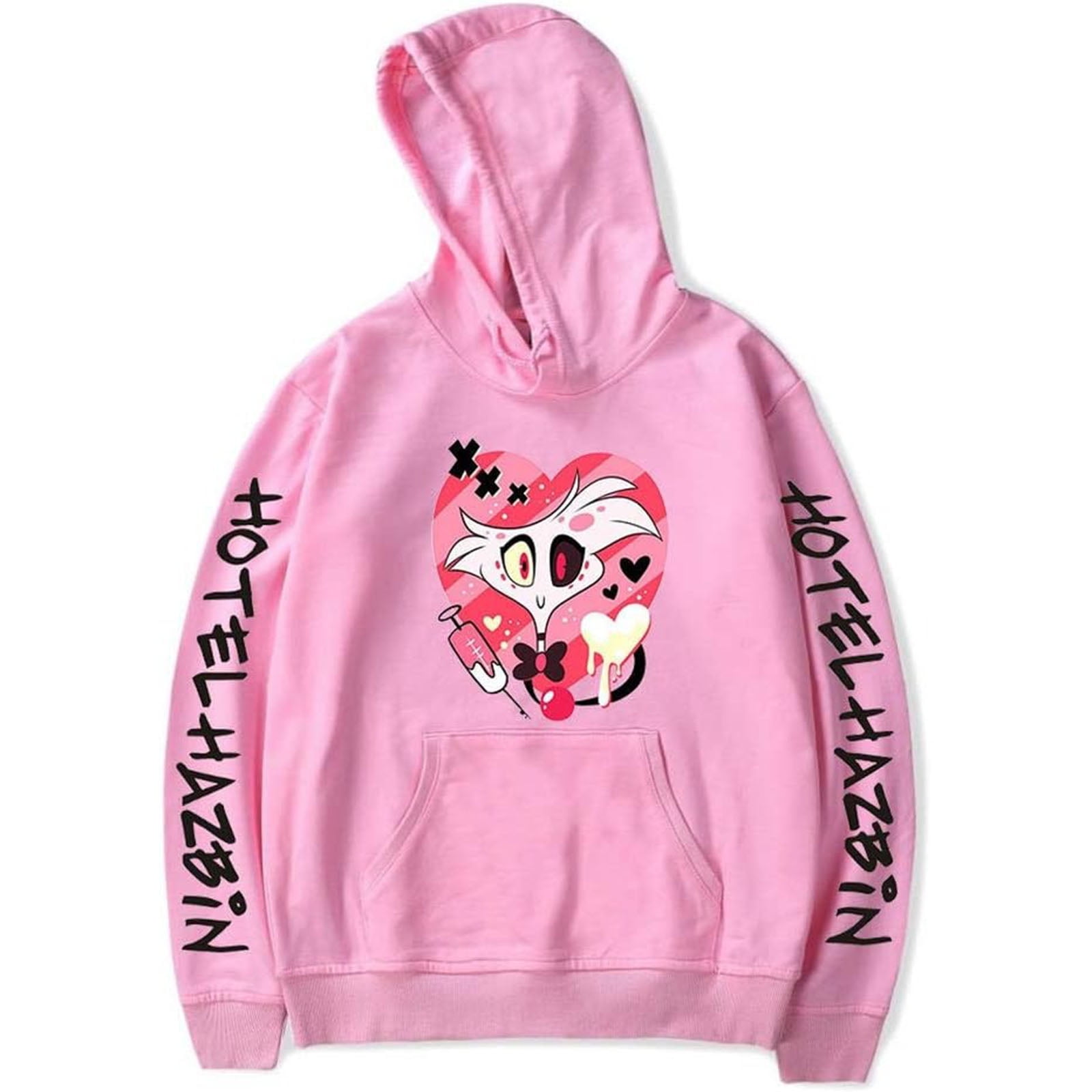 JHDESSLY Anime Hazbin Hotel Hoodies Merch Women/Men Pullover Hooded ...