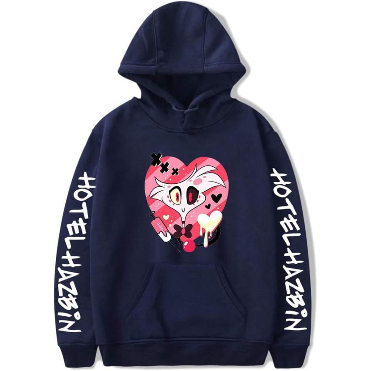 JHDESSLY Anime Hazbin Hotel Hoodies Merch Women/Men Pullover Hooded ...