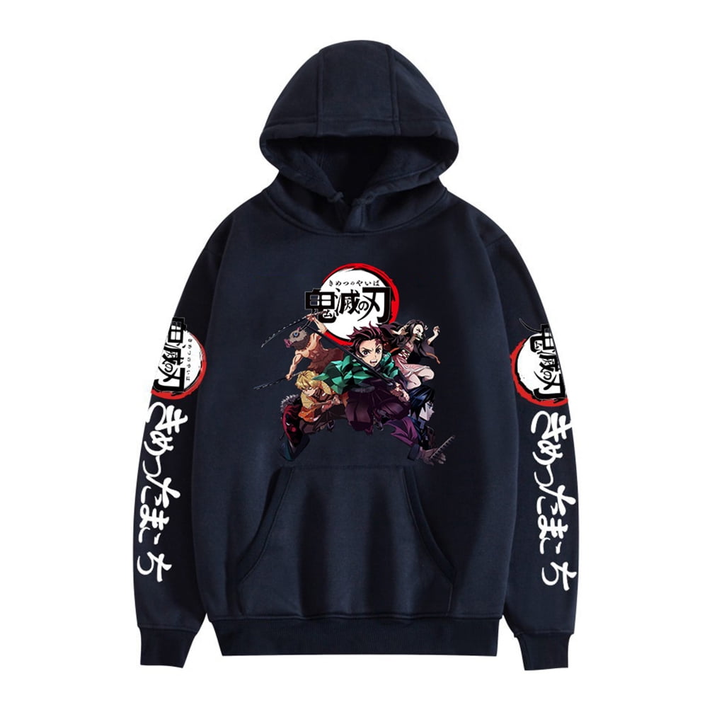 JHDESSLY Demon Anime Slayer Kimetsu Cosplay No Yaiba Merch Sweatshirt ...
