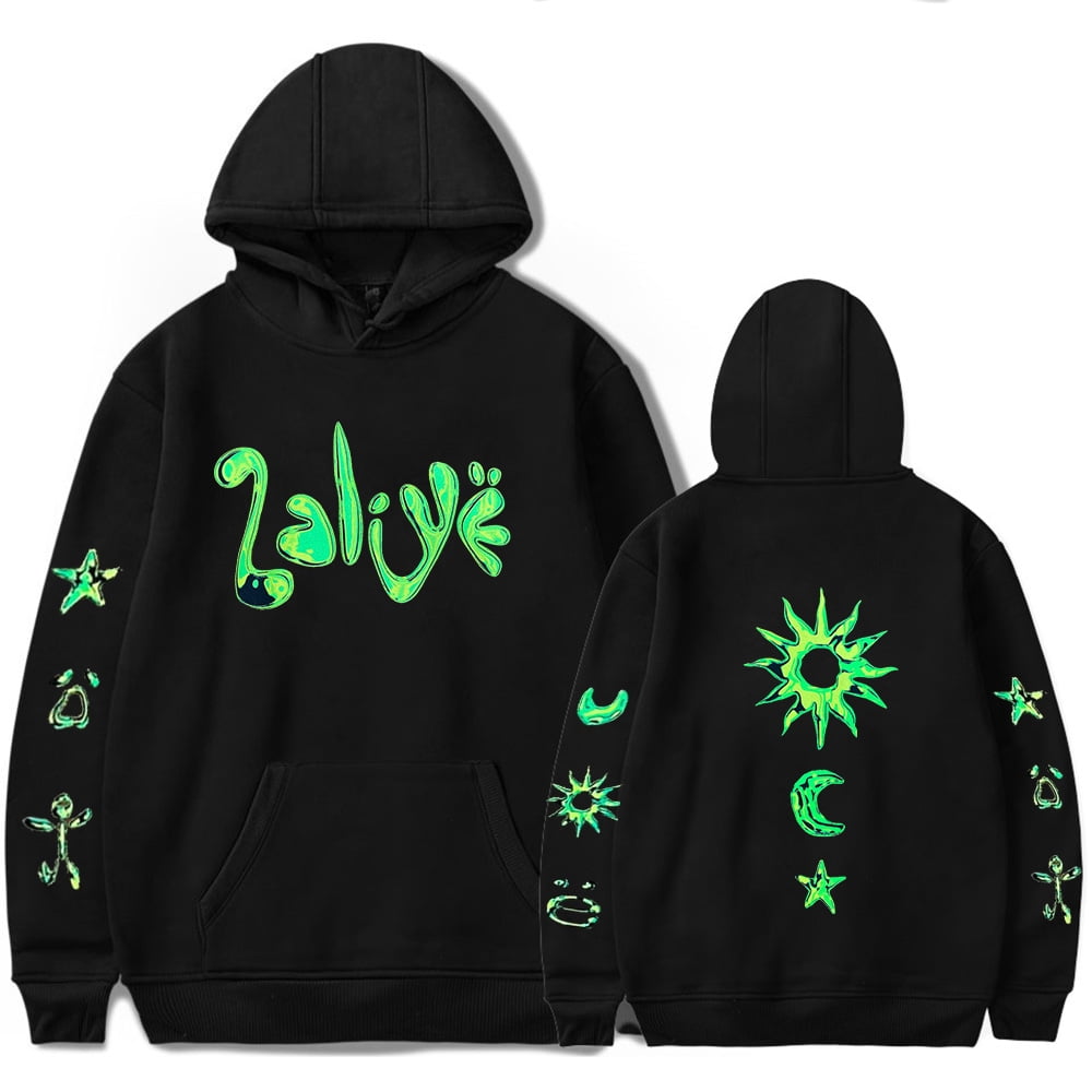 JHDESSLY Yeat Merch 2alive Green Tour Merch Sweatshirt for Men Women ...