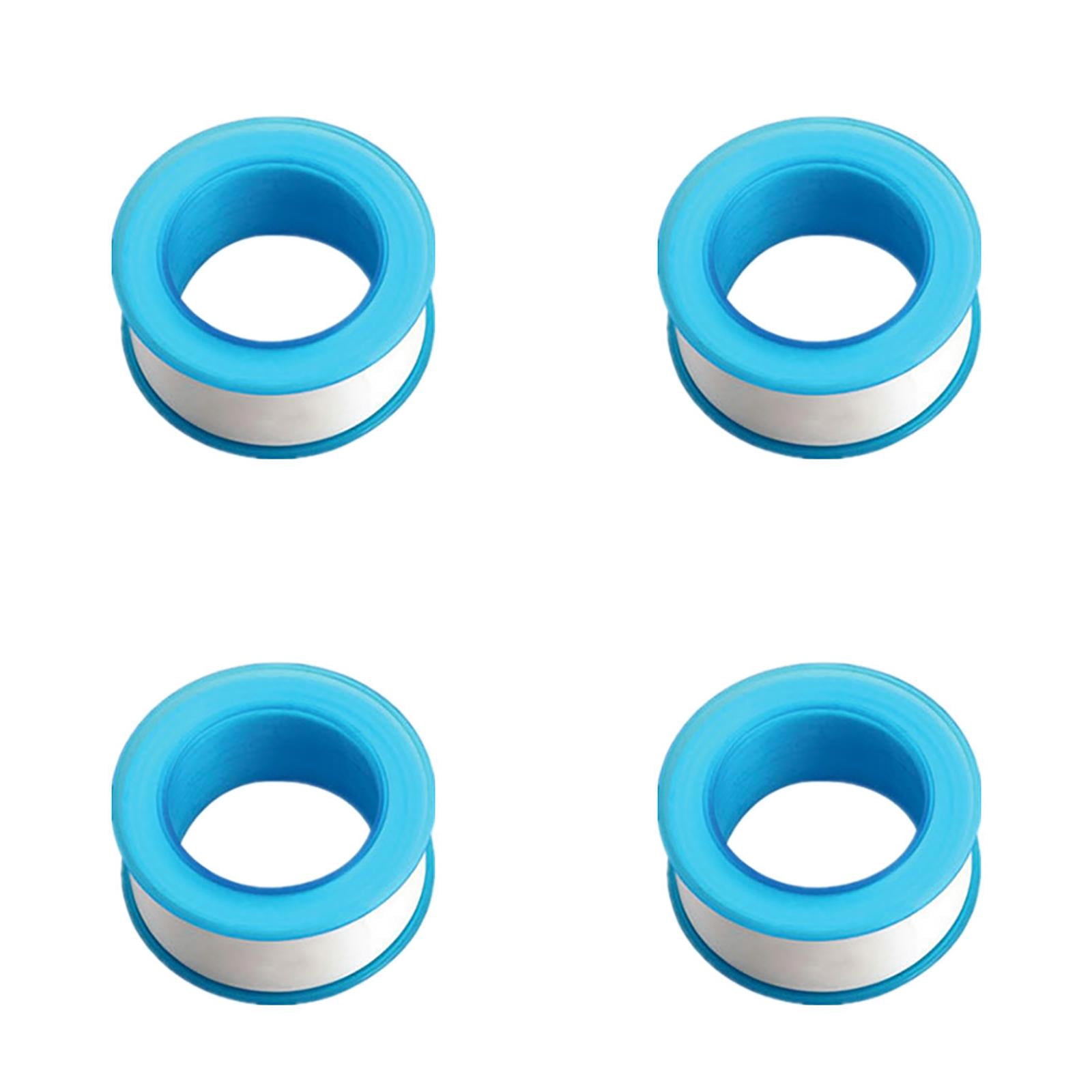 JHEHF 4 Roll Water Pipe Air Hose Seal Tape 6M*15MM*0.1MM Pipe Sealing ...