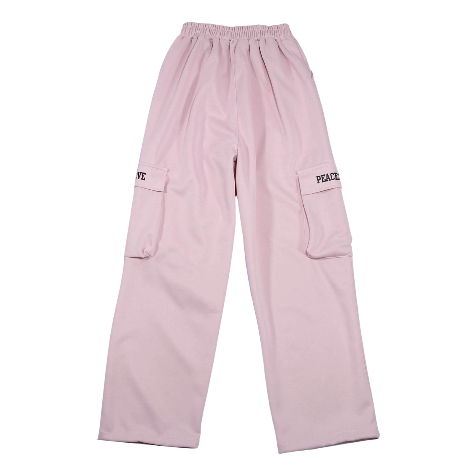 JHLZHS Girls Pajama Pants Size 8 Girl Kids' Sports Casual Pants Loose ...