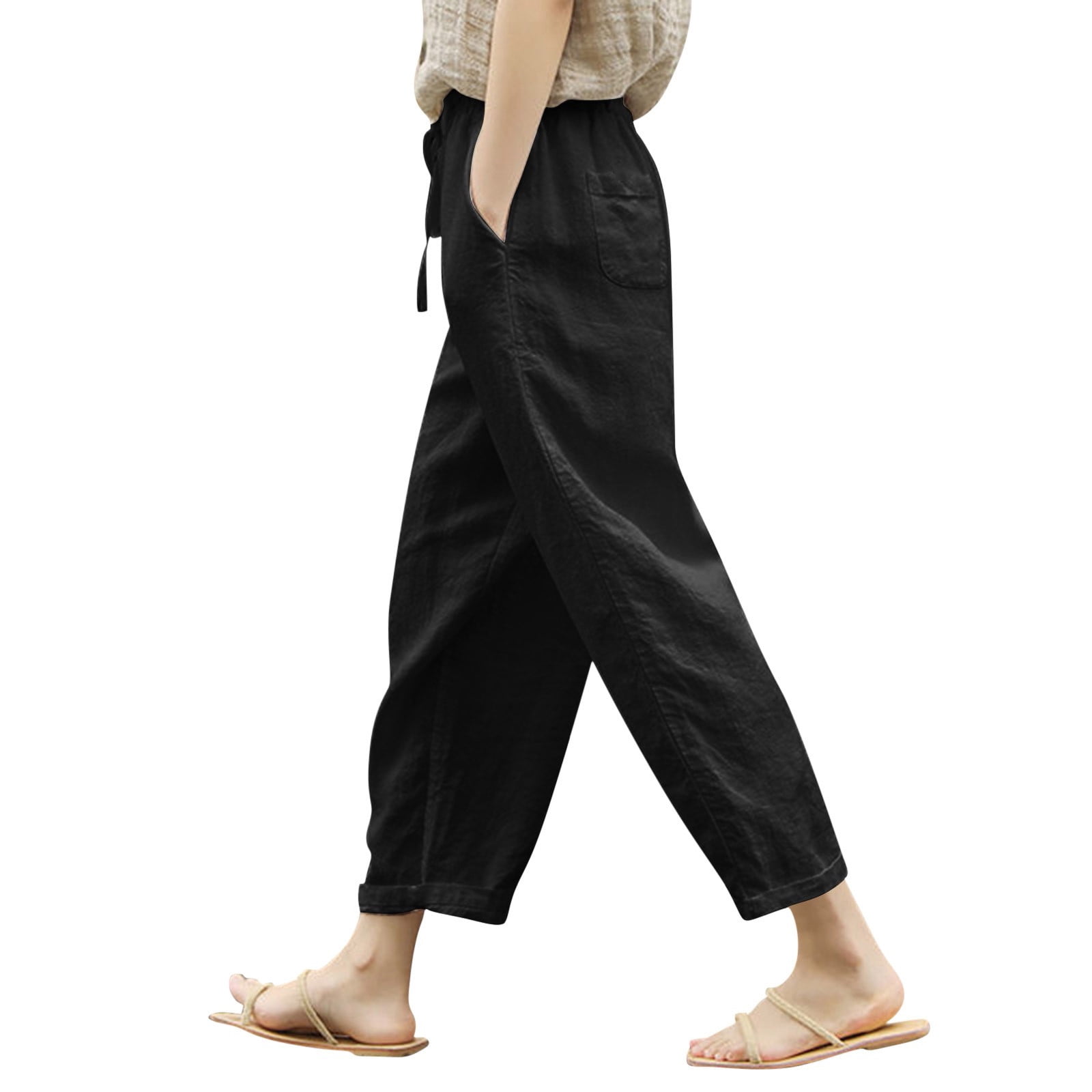 JHLZHS Linen Pants for Women Petite Length Women's Summer Cotton Pants ... JHLZHS Linen Pants for Women Petite Length Women's Summer Cotton Pants ...