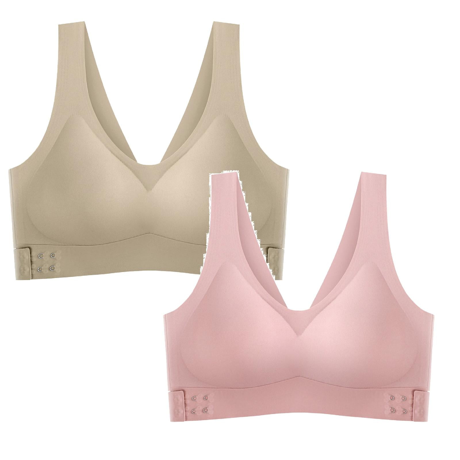 JHLZHS Underoutfit Bras for Women Adjustable Strap the Neckline Women ...