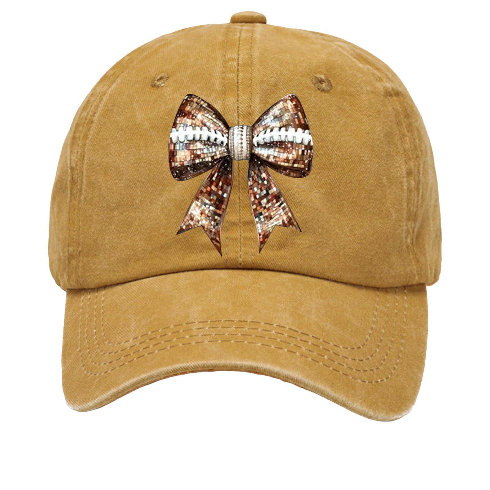 JHLZHS Womens Cap Embroidered Letters 2025 Cowboy Splicing to Make Old ...