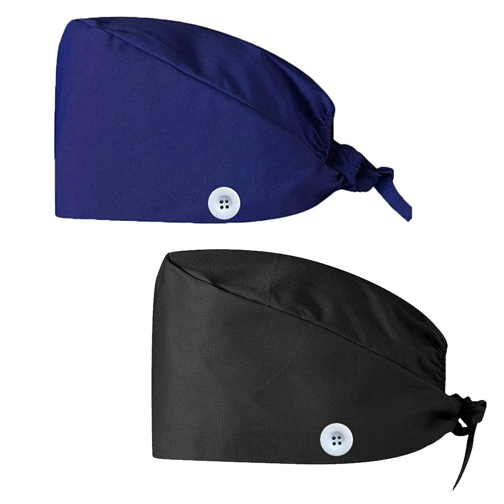JHMYHOME Working Cap with Button (One Size Blue, Black - Walmart.com