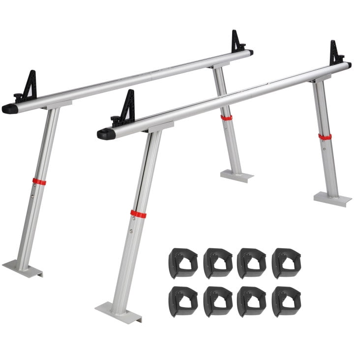 JHOUTR Truck Rack, 17-29in Adjustable Ladder Rack for Truck with C ...