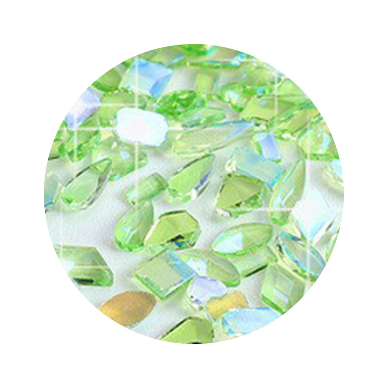 JHTongC 1 Box Nail Decoration Irregular Shape Shiny Visual Effect Vivid ...