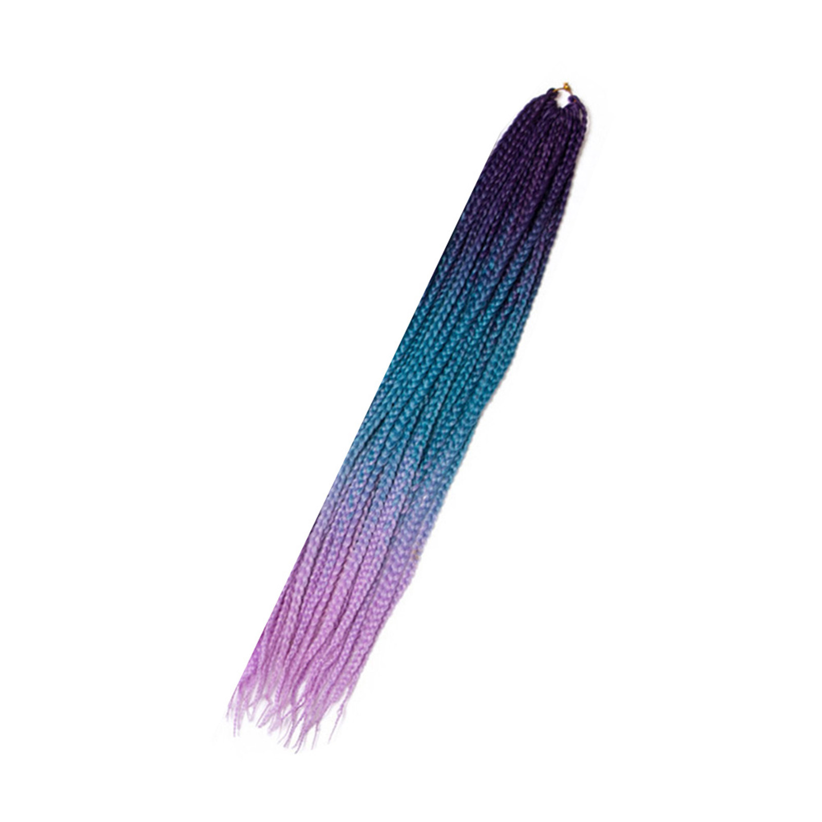 JHTongC 60cm Hair Extension Women Braided Color Block Wig for Club ...