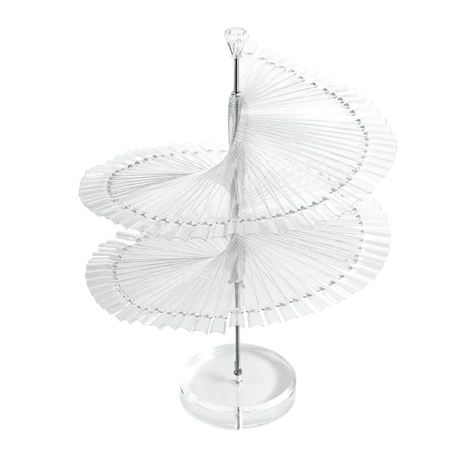 JHTongC Gel Polish Display Stand Rotatable Detachable Smooth Edge ...