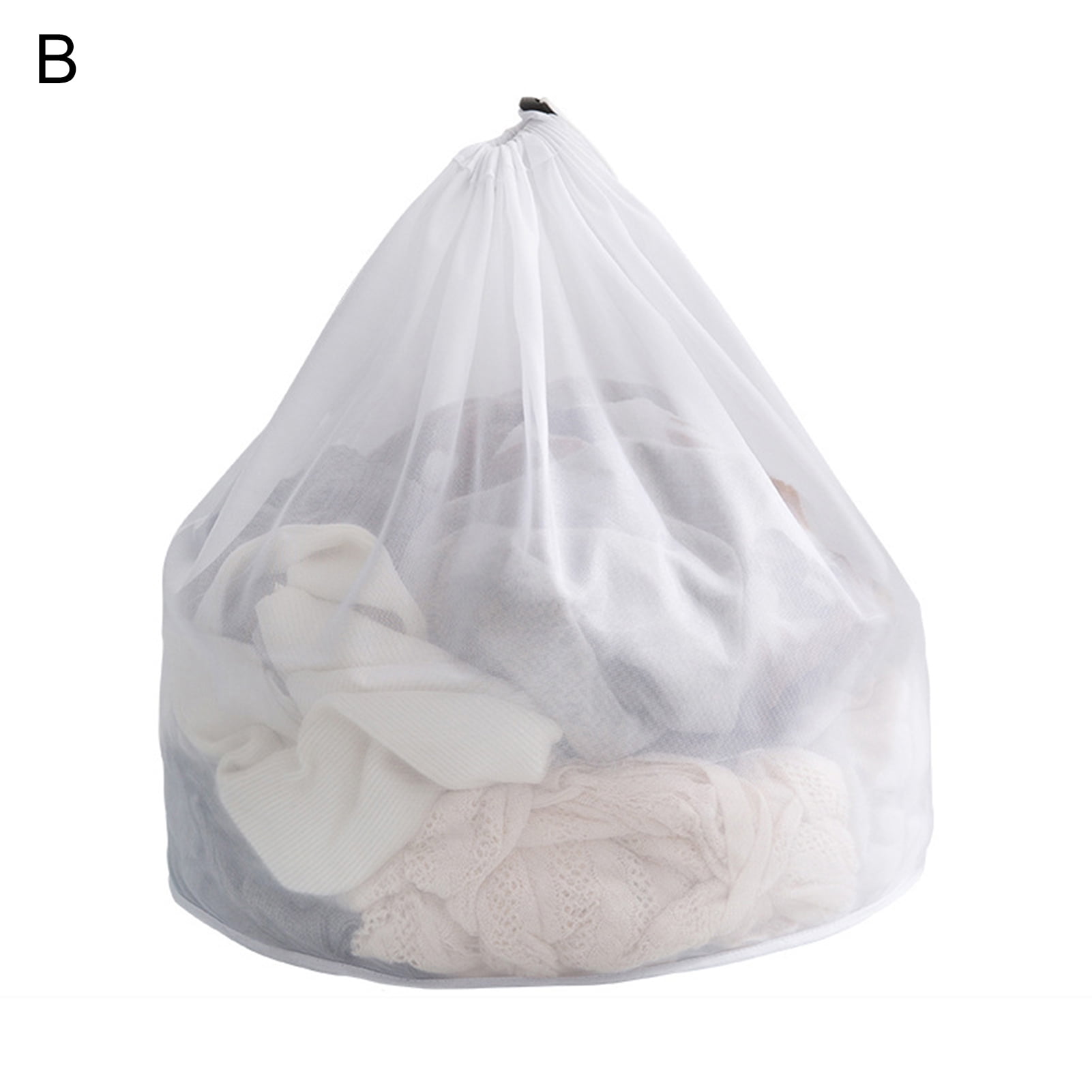 JHTongC Laundry Bag Mesh Strong Load Bearing with Drawstring Anti ...