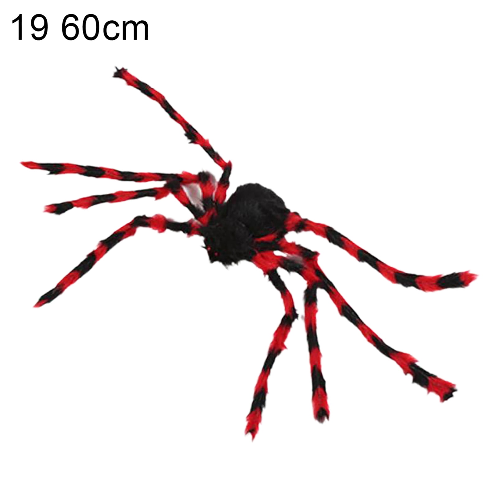 JHTongC Simulation Spider Decorative Lifelike Plush Prank Spider Funny ...
