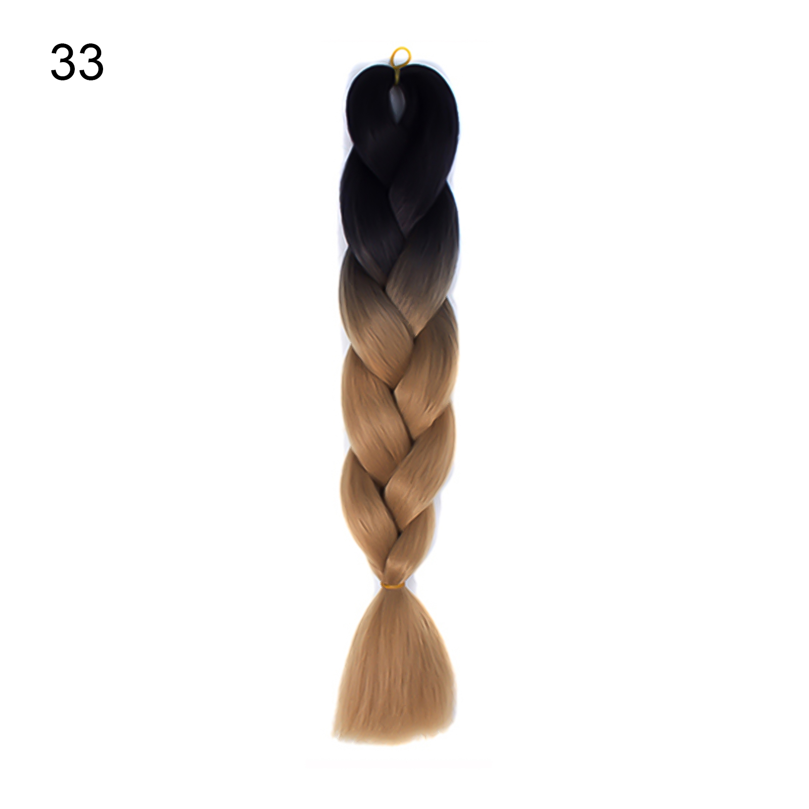 JHTongC Wig Gradient African Blackman Braid Cosplay Supplies Plaited ...