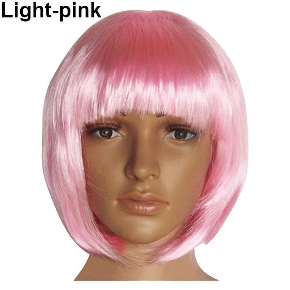 JHTongC Women Fashion Short Straight Hair Full Cosplay Party Bob Hair ...