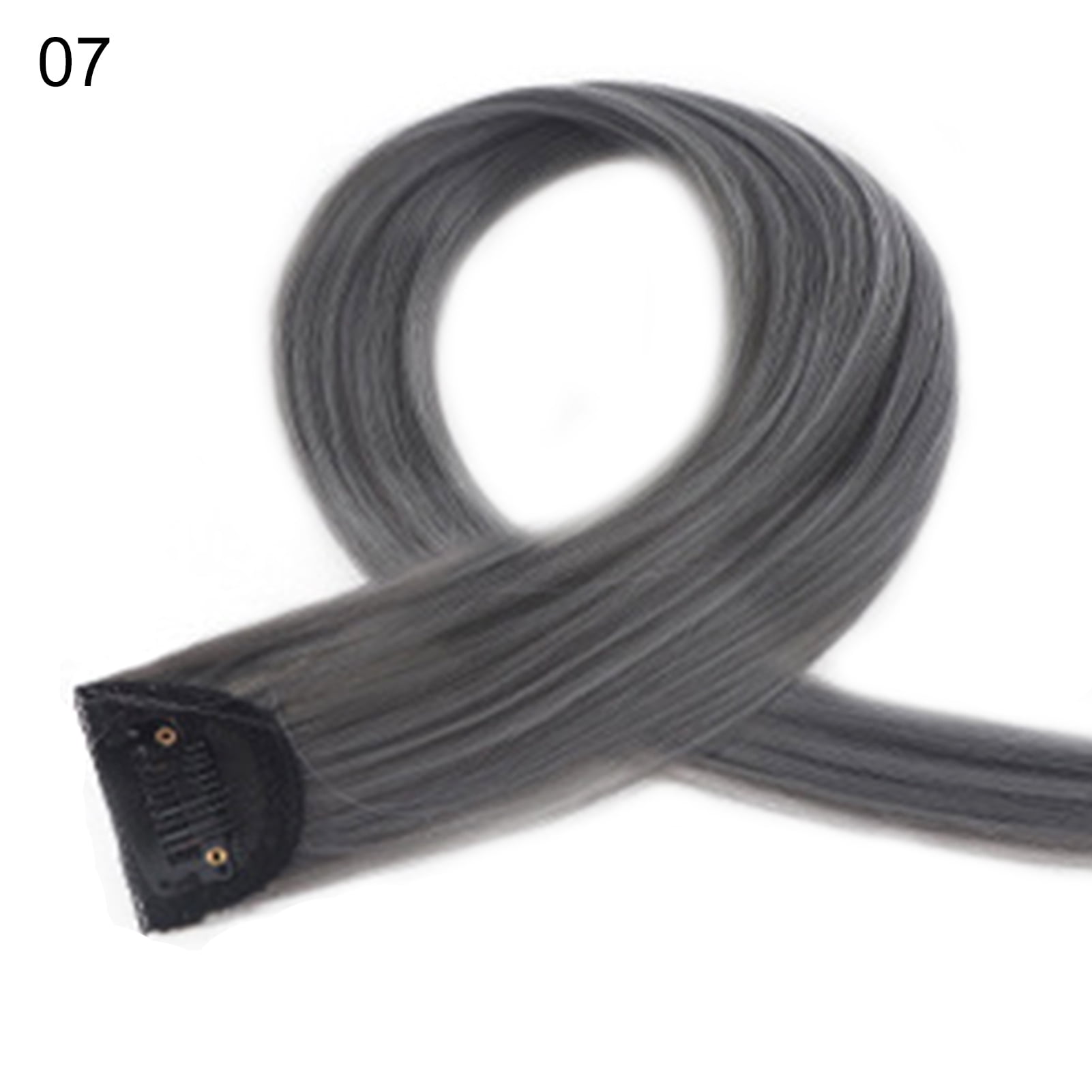 JHTongC Women Lady Multi Colors Long Straight Hanging Ear Wig Party ...