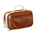 JHyouerji Cloth Pencil Case,Retro Style Coffee Large Capacity Stain ...