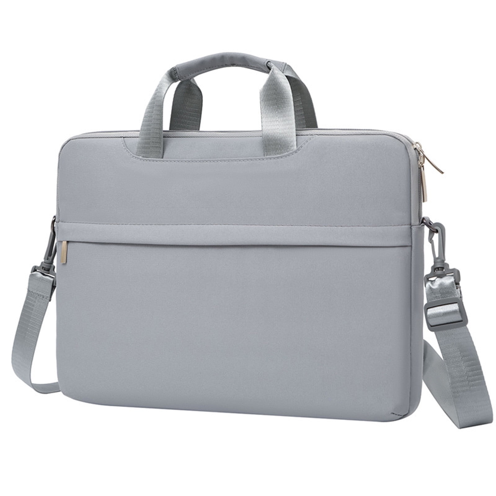 JHyouerji Laptop Handbag,Gray Water Resistant Computer Carrying Case ...