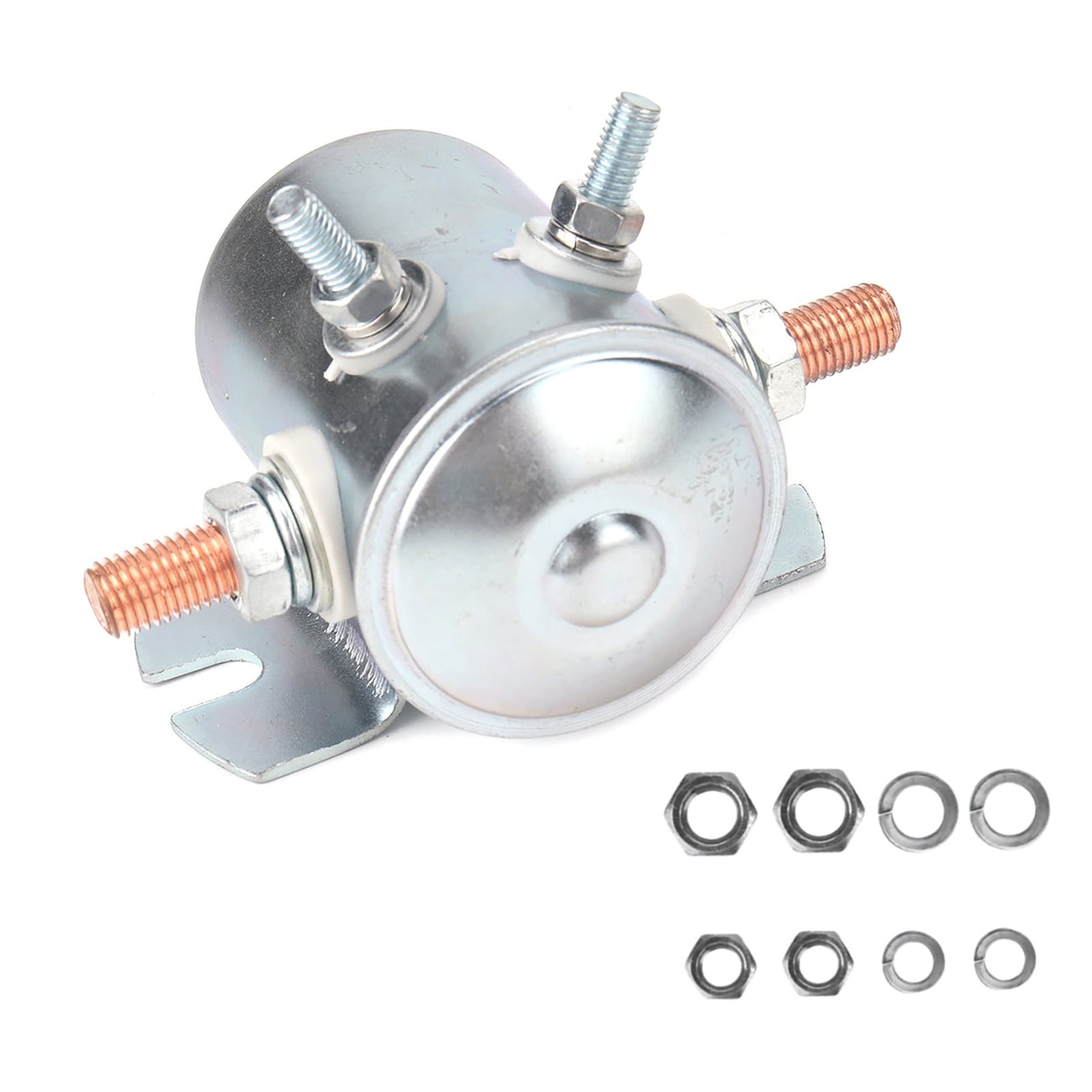 JIAHAOO 12V Replacement Solenoid Relay for Golf Carts Silver Carbon ...