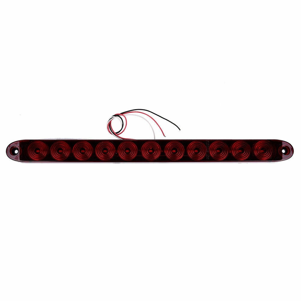 JIAHAOO 15" Red LED Light Bar for Vehicles, Super Bright Performance ...