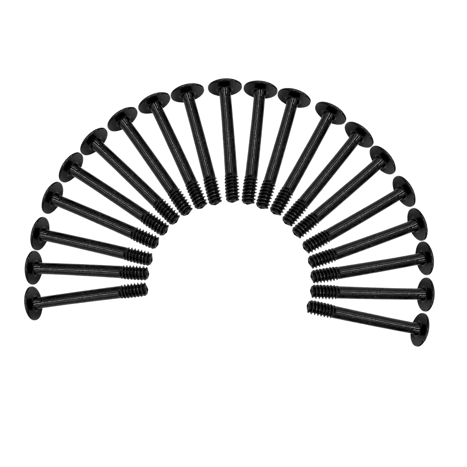 JIAHAOO 20PCS 6#-32x30mm Carbon Steel Screws for PC Case, Water Cooler ...