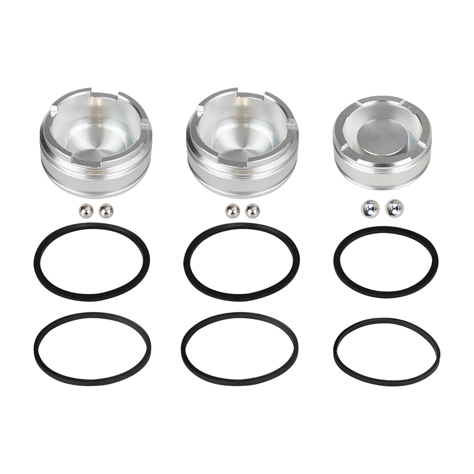 JIAHAOO 4L60E 4L70E Transmission Pinless Accumulator Piston Kit Silver ...
