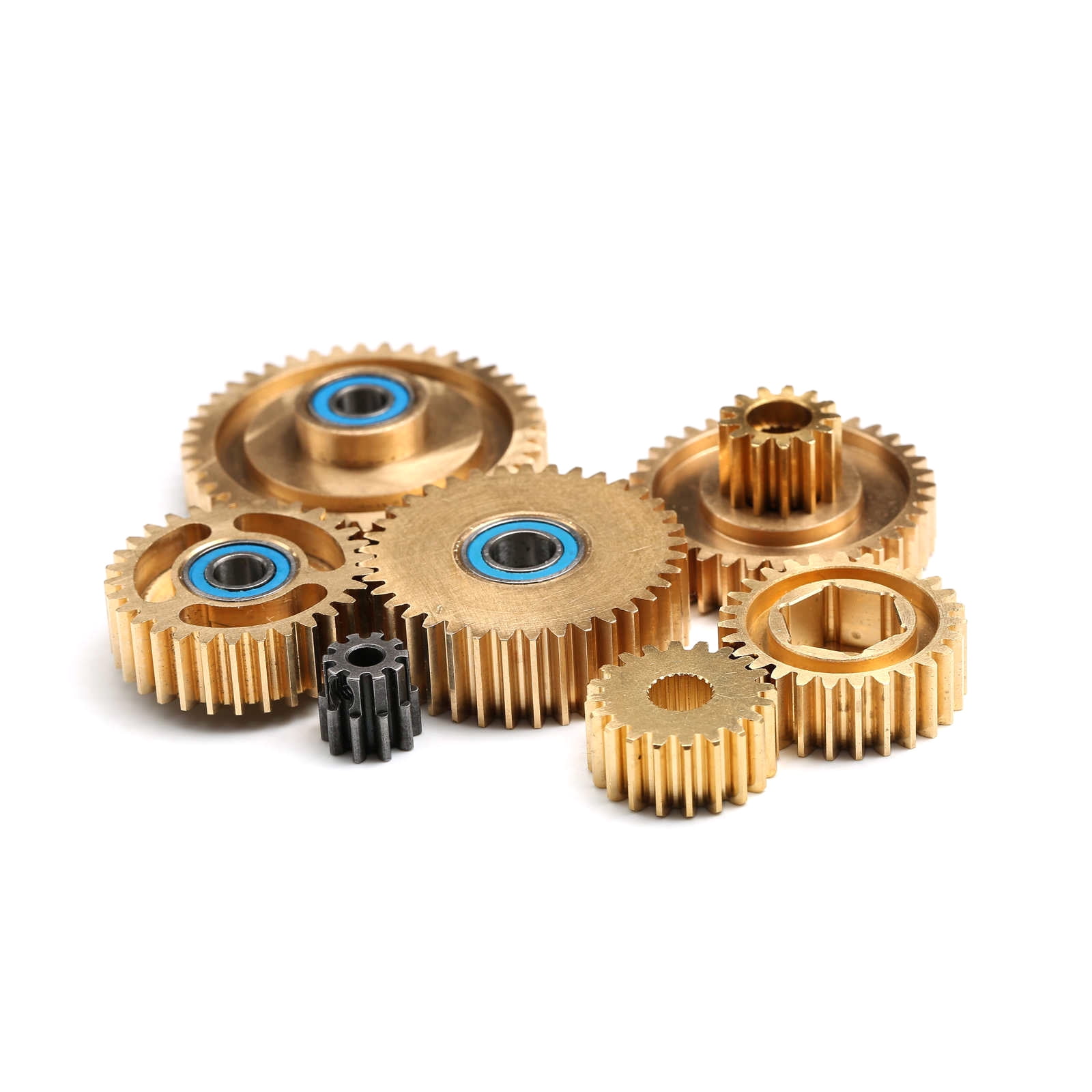 JIAHAOO 7Pcs/Set Gearbox Gears for TAMIYA 1/14 Tractor Trailer RC Car ...