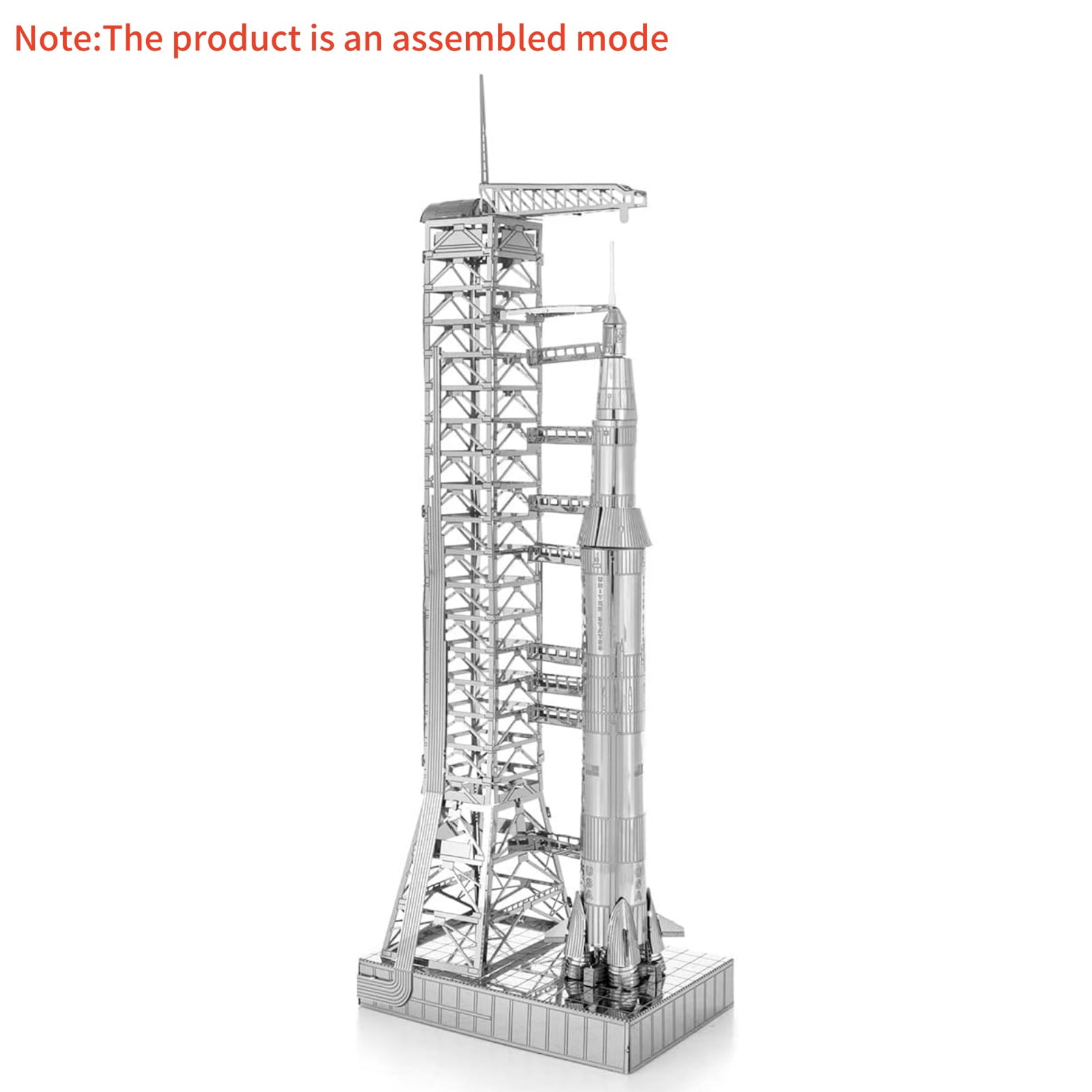 JIAHAOO Apollo 11 Saturn V Rocket Model Spacecraft USA 1 770 Scale ...