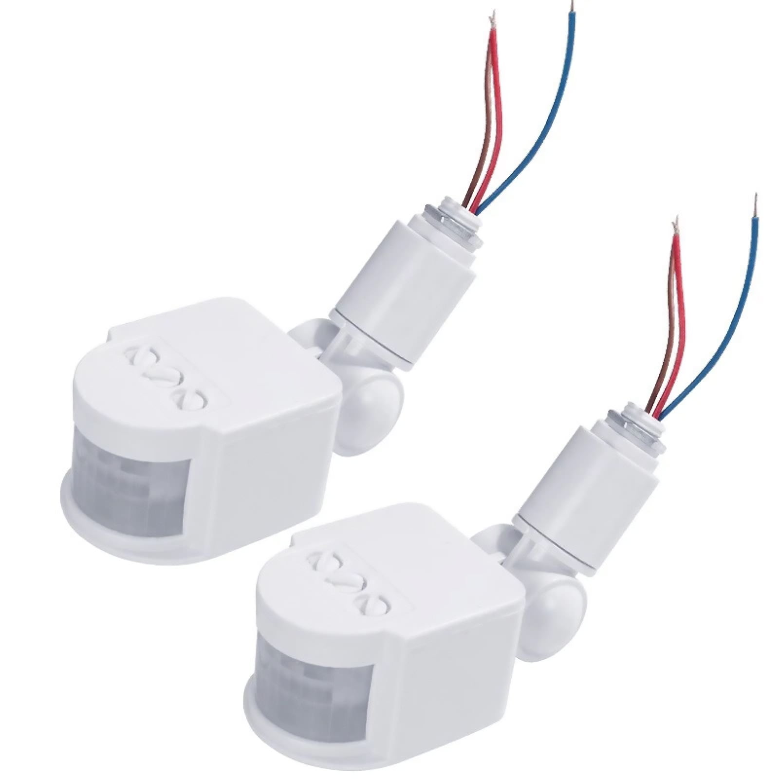 JIAHAOO Automatic Lighting Control Motion Sensor Switch 2 Pack PIR ...