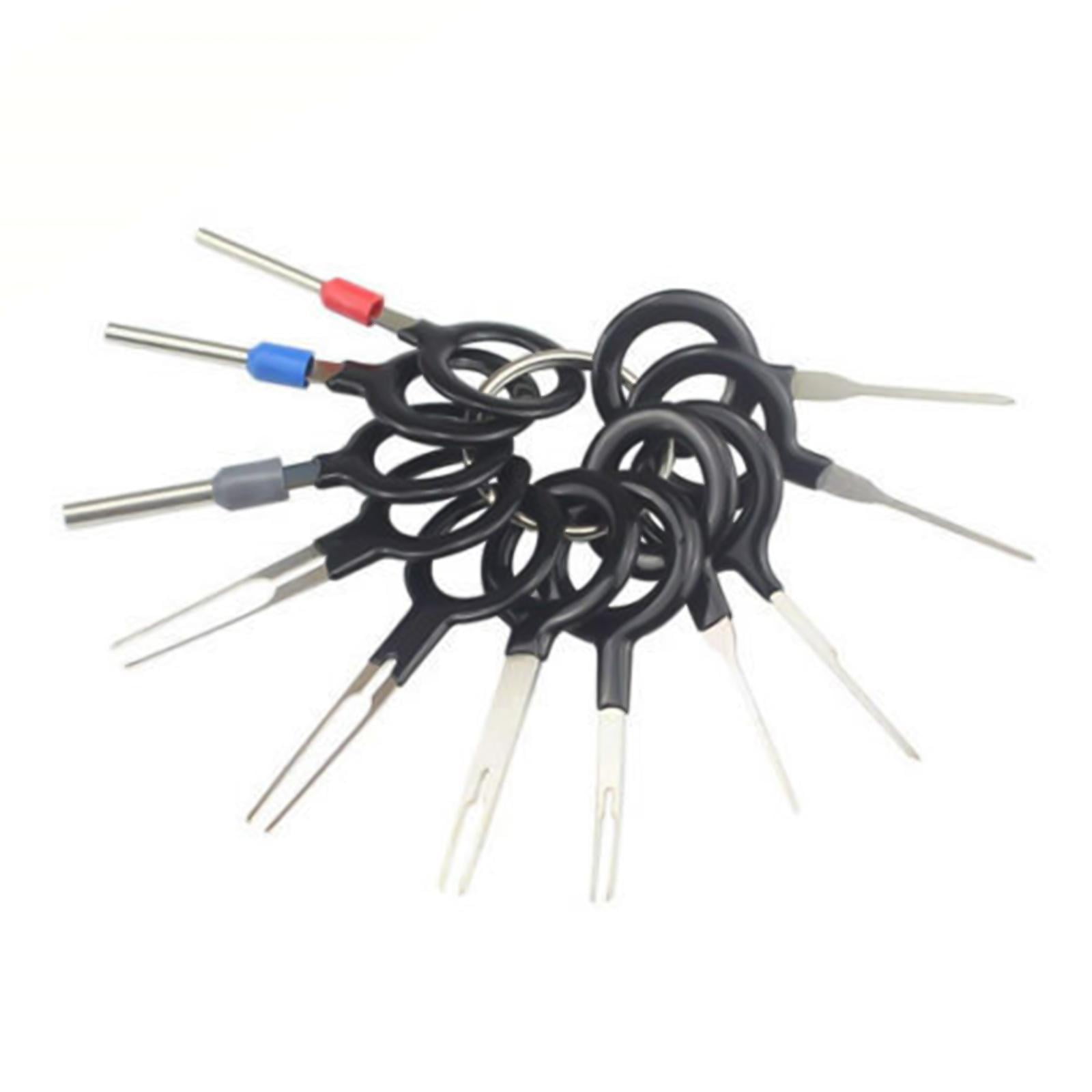 JIAHAOO Automotive Car Wire Terminal Extractor Tool 11pcs Aluminum Pin Removal Kit 1 2 3mm ...