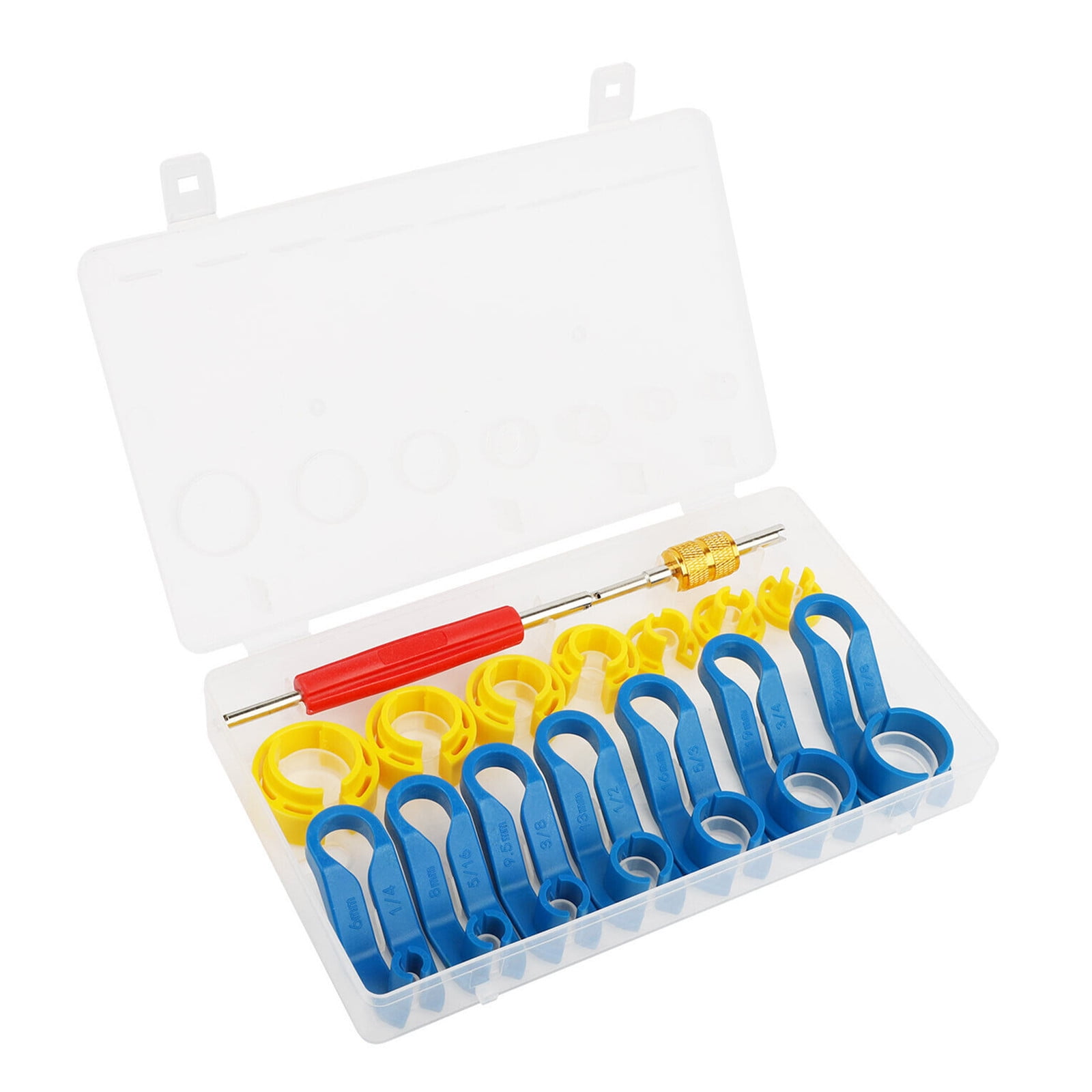 JIAHAOO Automotive Fuel Line Separator Tool 16 Pcs AC Hose Disconnect ...