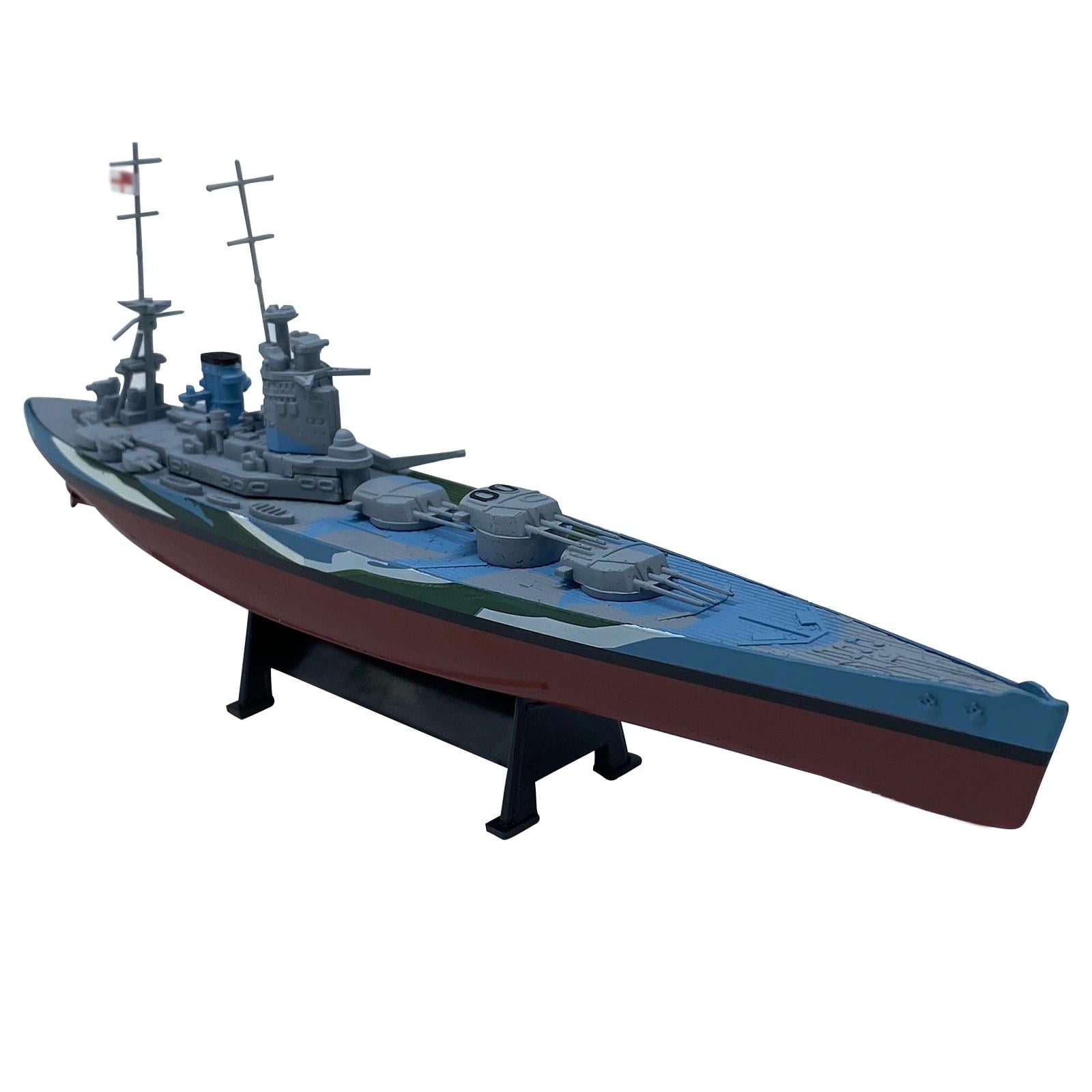 JIAHAOO Battleship Model HMS Rodney Warship Nautical Collectible Scale ...
