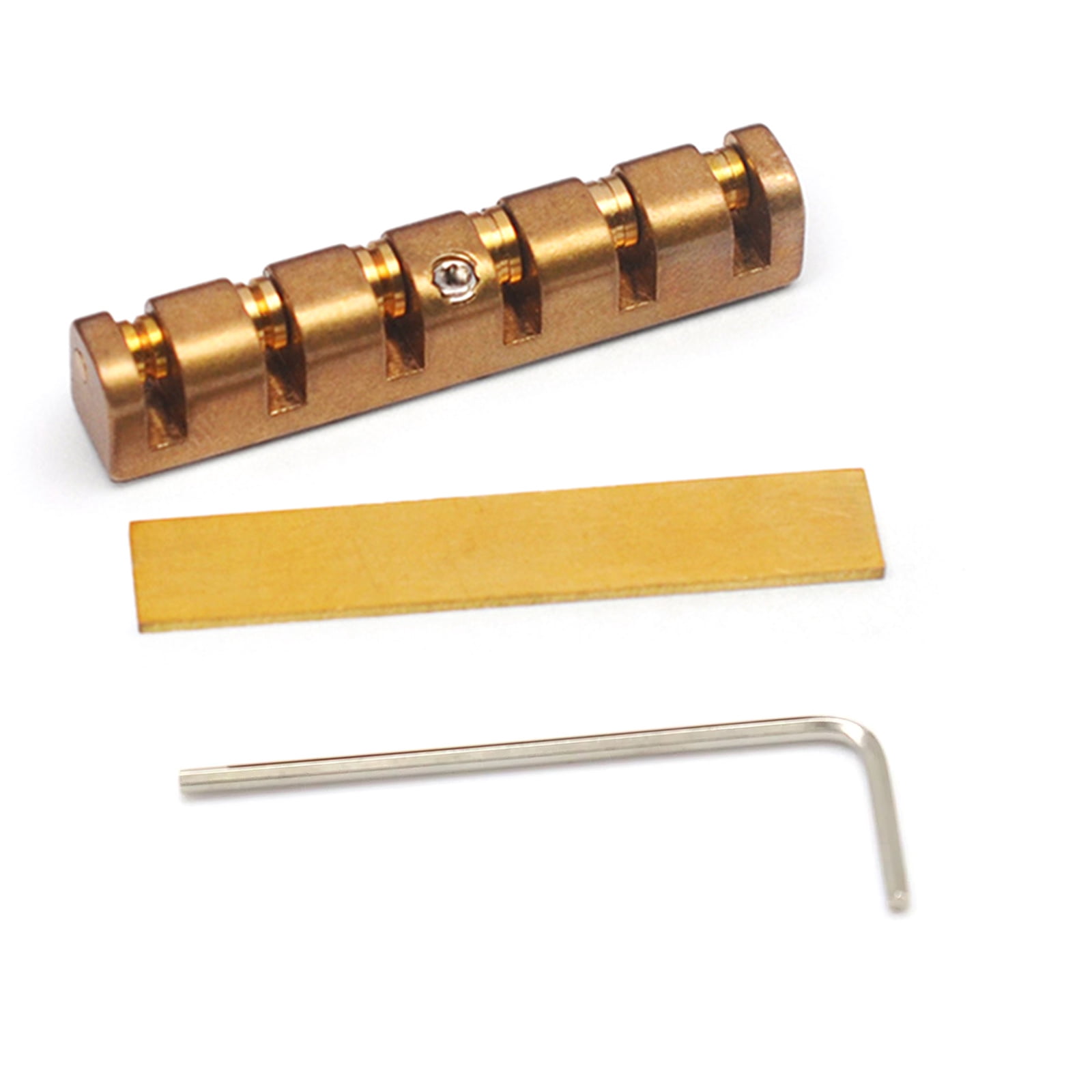 JIAHAOO Brass Guitar Nut with Smooth Roller, Easy to Use, Protects ...
