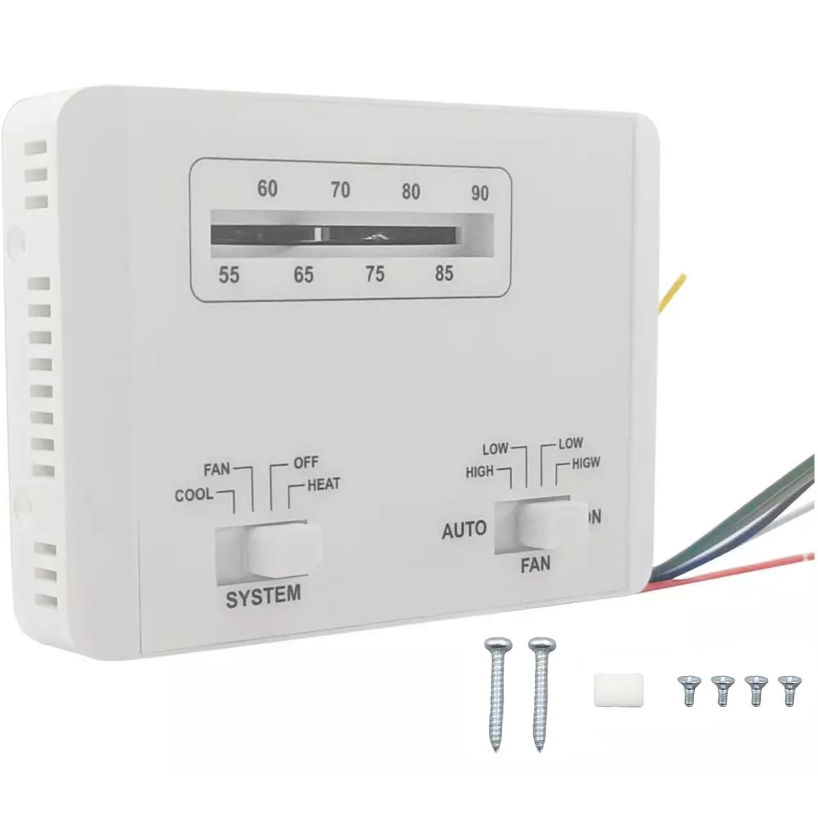 JIAHAOO Compact RV Thermostat for Coleman Roughneck & Mach Series, Easy ...