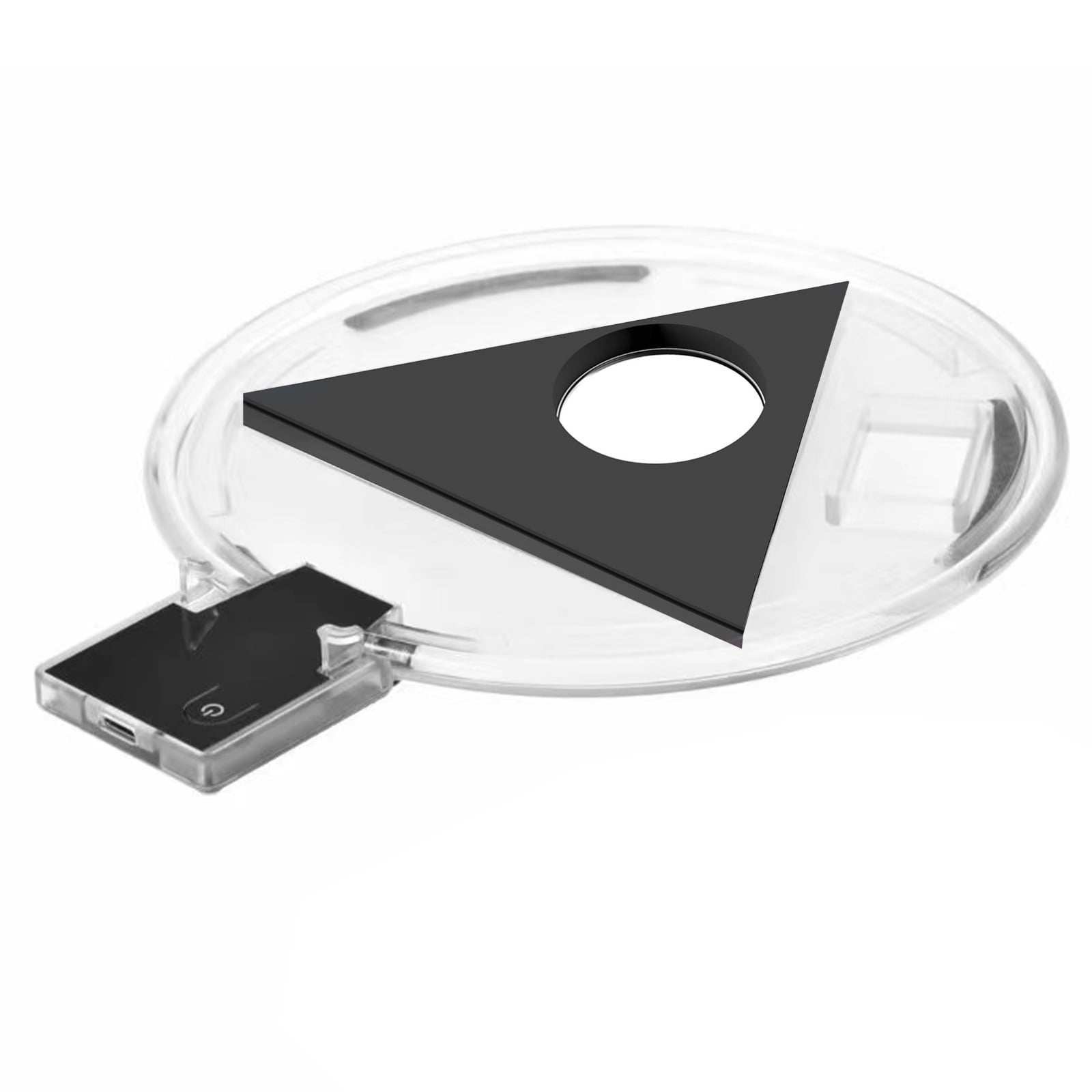 JIAHAOO Customizable Gaming Atmosphere RGB Lighting Stand with 7 Colors ...