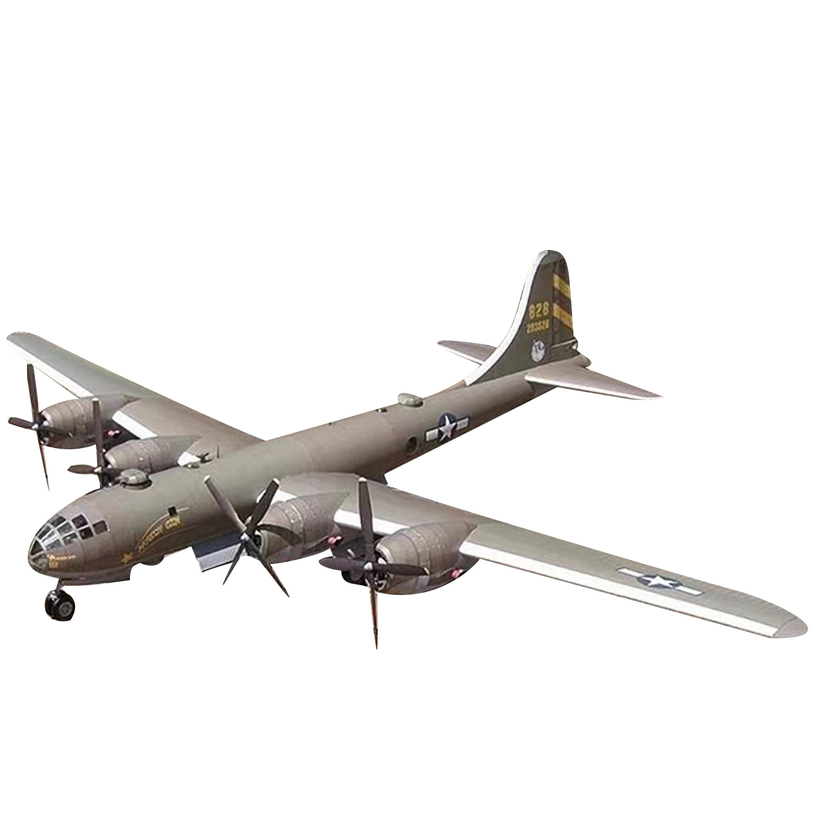 JIAHAOO Detailed Paper Bomber Aircraft Model for Enthusiasts B-29 ...