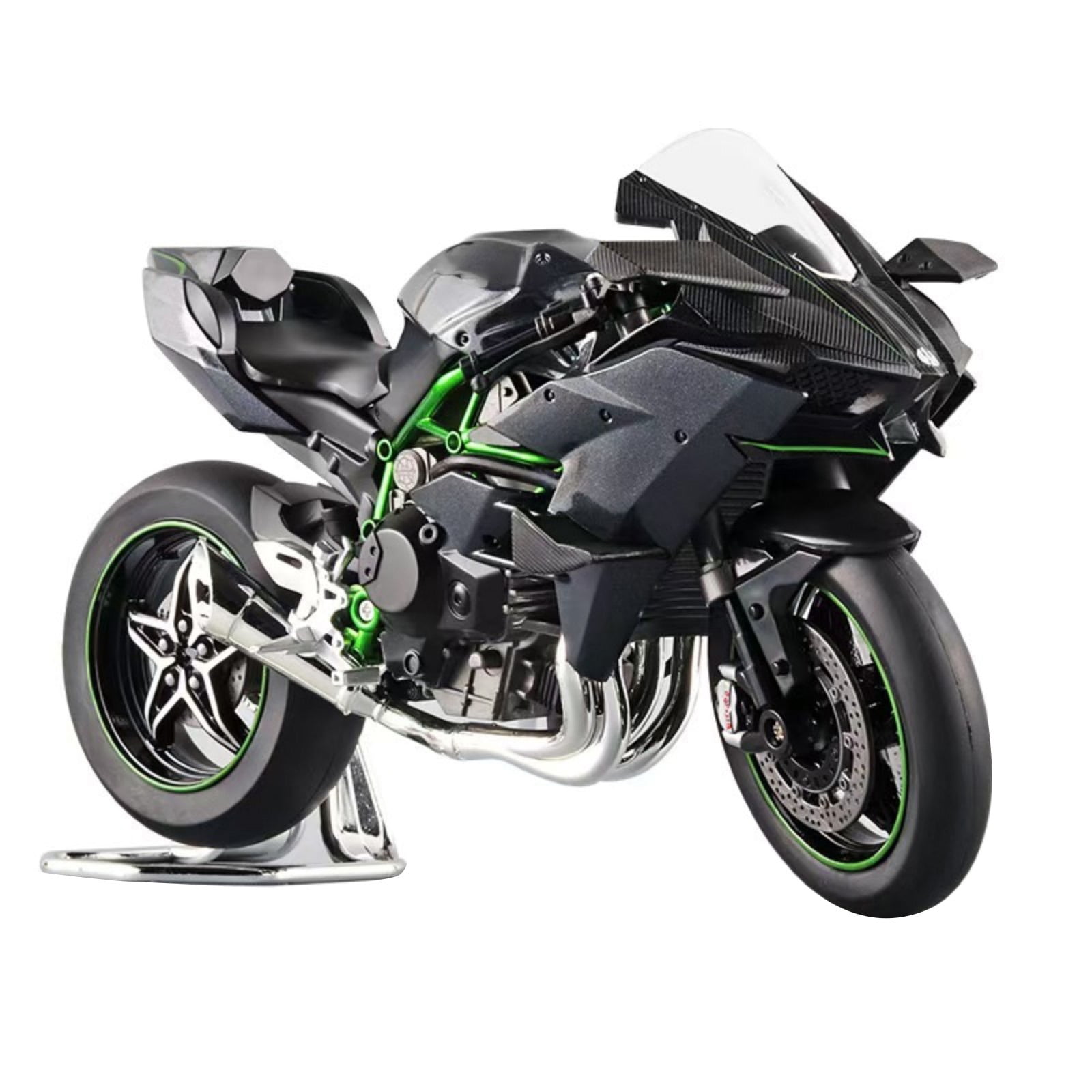 JIAHAOO Detailed for Kawasakis H2R Motorcycle Model for Enthusiasts ...
