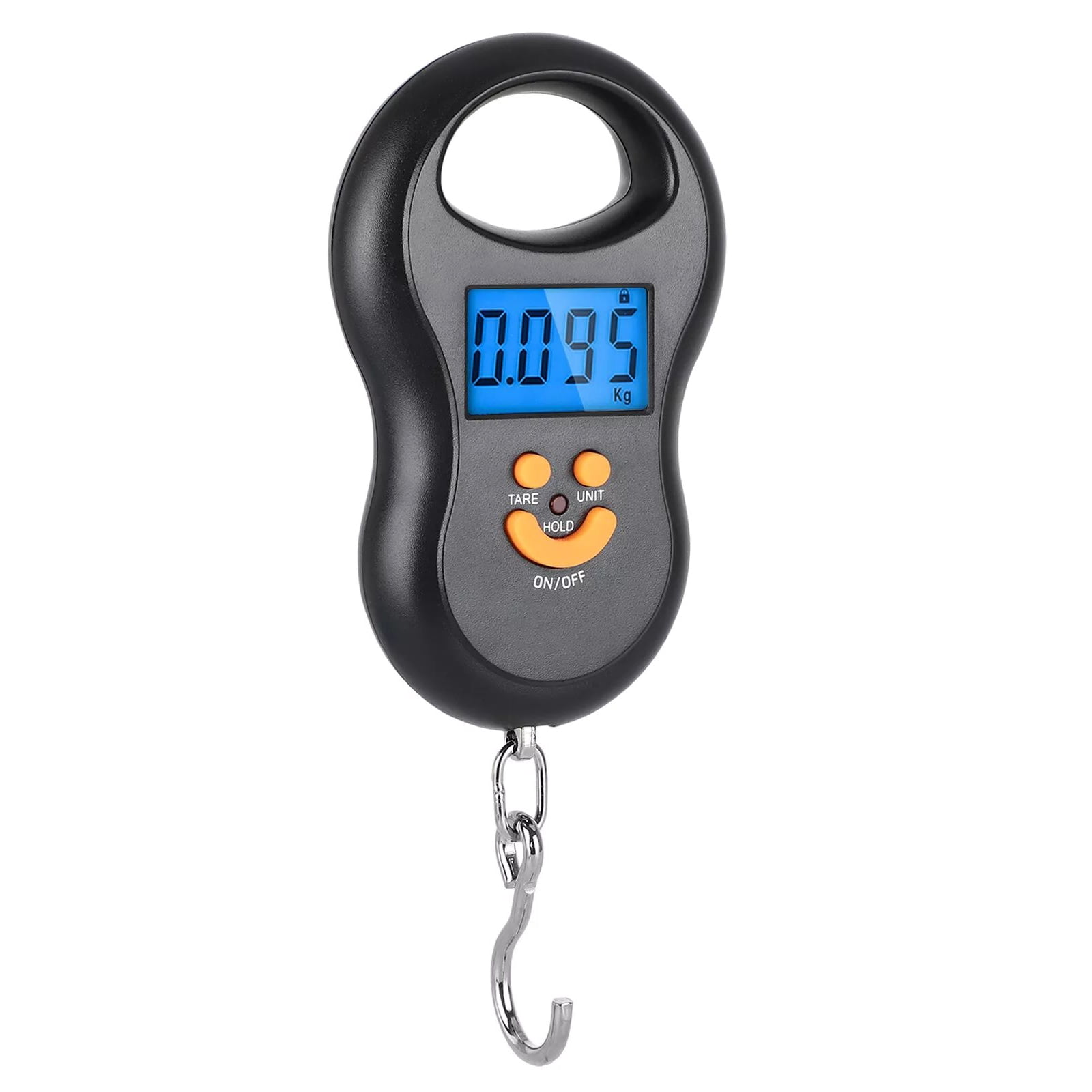 JIAHAOO Digital Scale Handheld Portable 110lb 50kg Capacity Backlit LCD ...