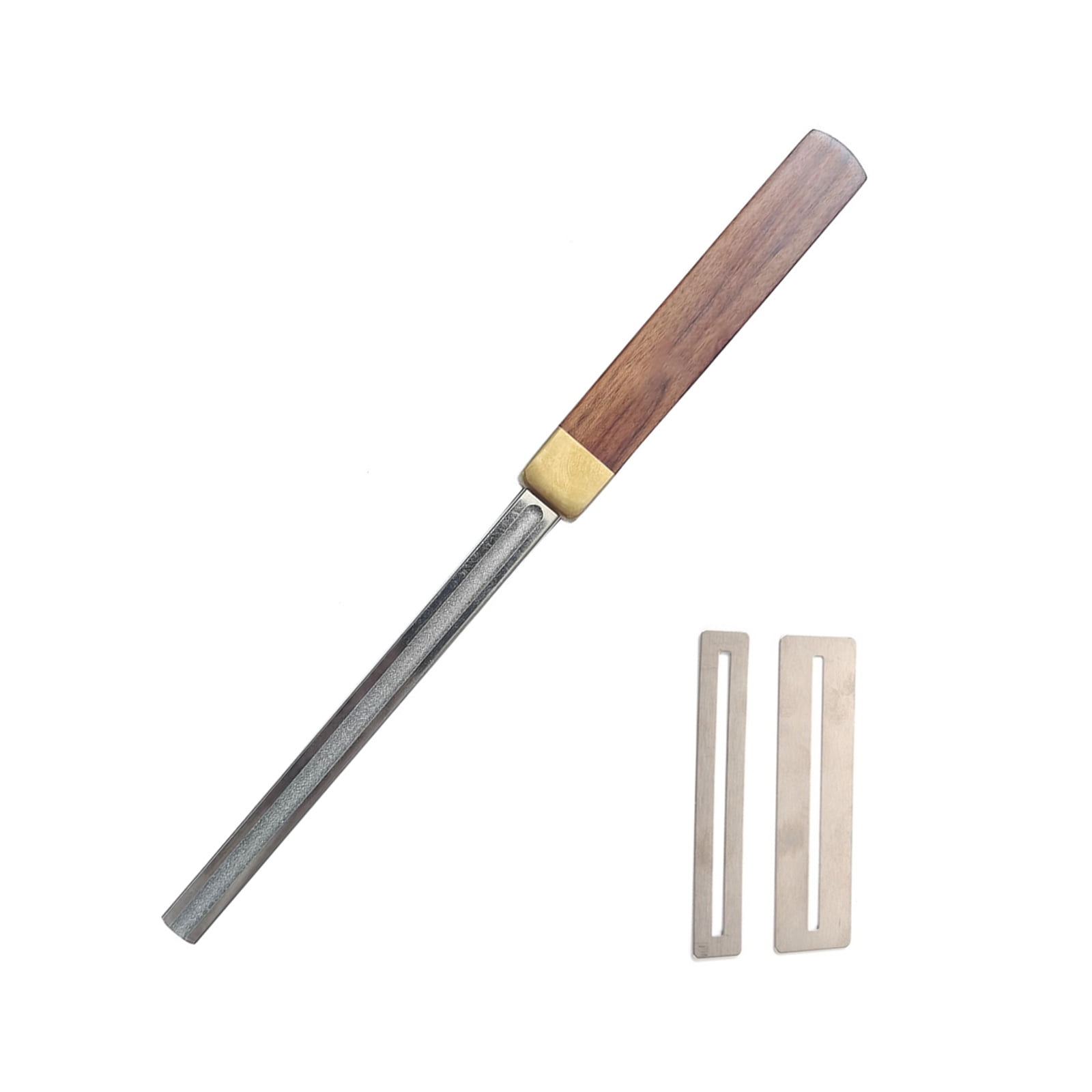 JIAHAOO Ergonomic Fret File for Easy Fretwork Solid Wood Shank, Diamond ...