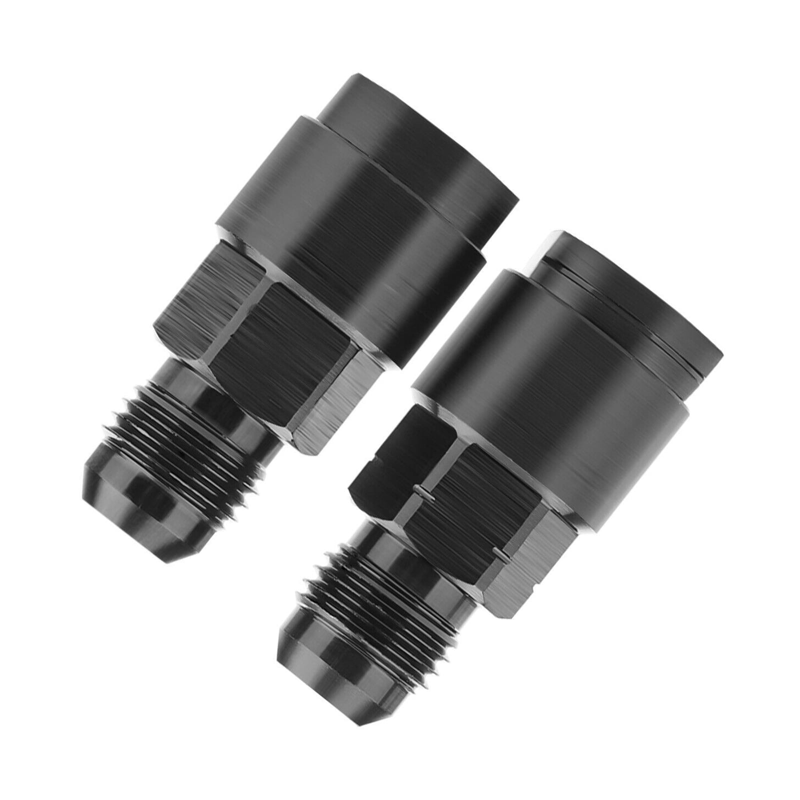 JIAHAOO Fuel Line Adapter AN6 to 3/8” 5/16”, EFI Fitting, Aluminum ...
