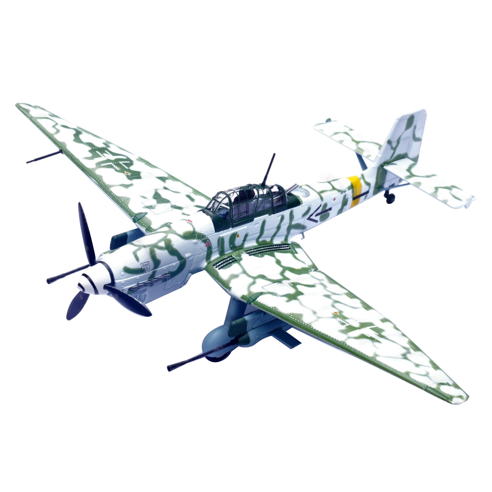 JIAHAOO German Stuka JU-87G2 Dive Bomber Aircraft Model 1:72 WWII ...