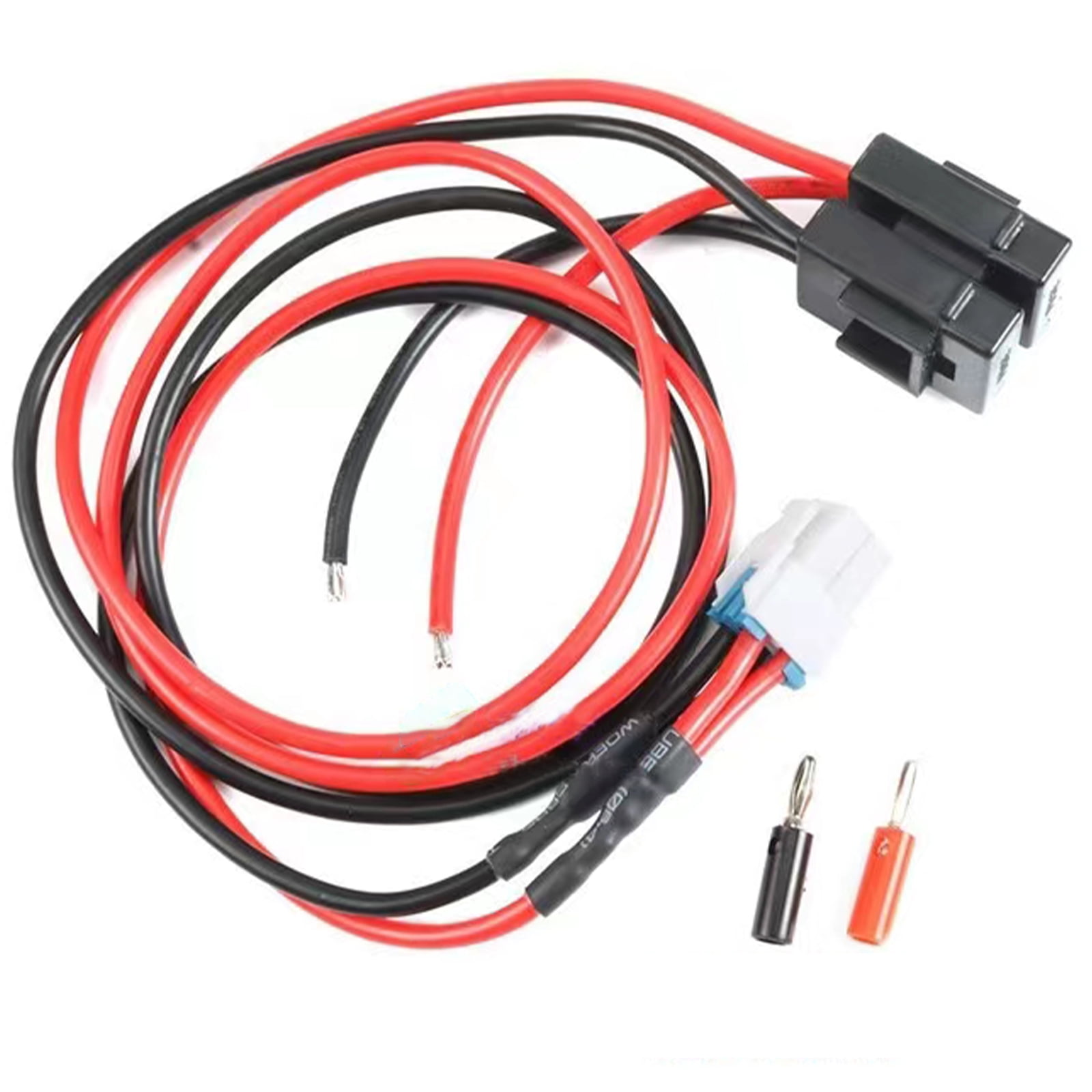 JIAHAOO Heavy-Duty Radio Power Cable 30A Blade Fuse, 1m Long ...