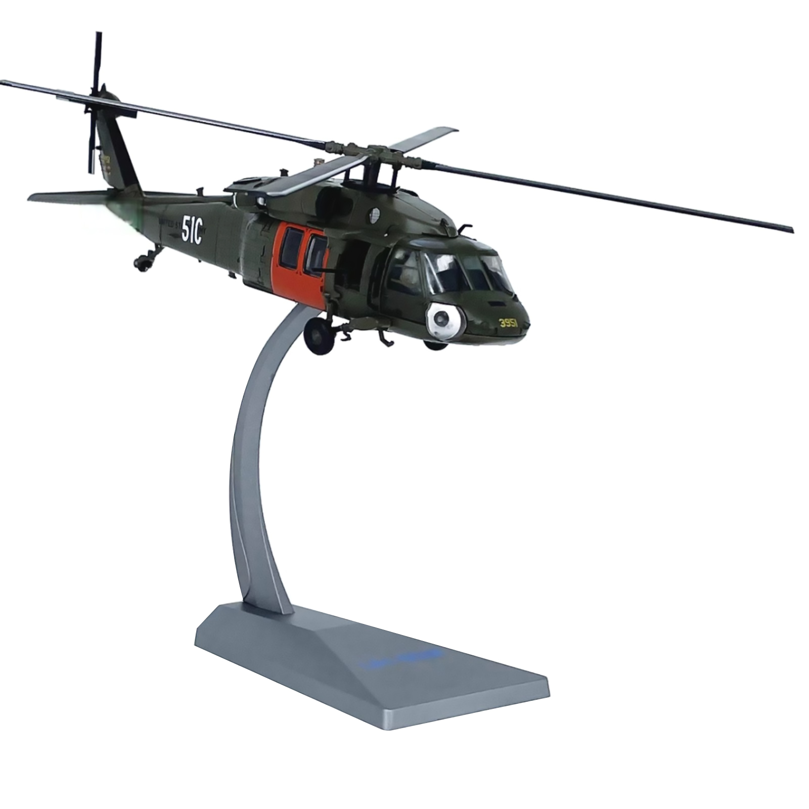 JIAHAOO Ideal Decor for Aviation Fans US Army UH-60M Helicopter Model ...