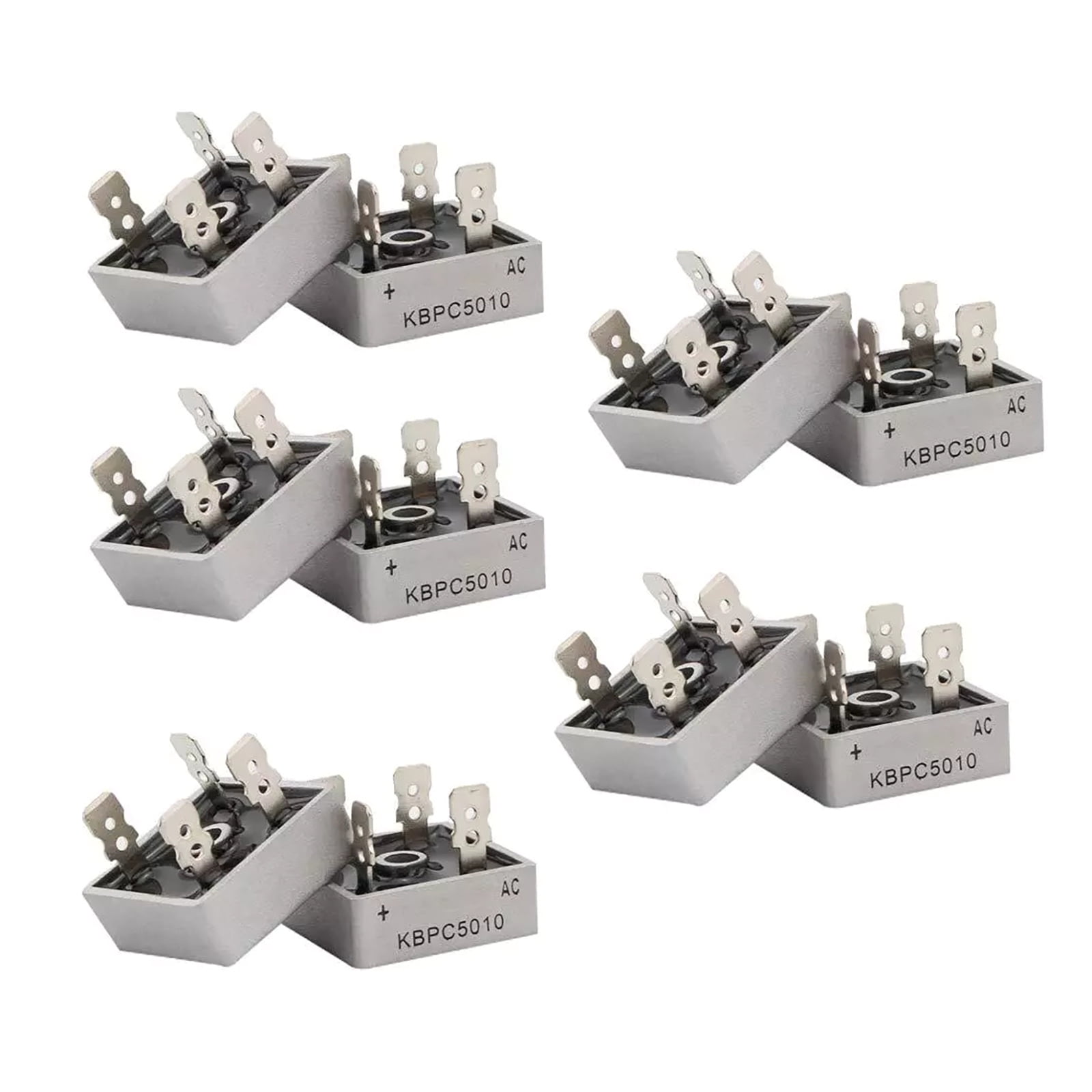 JIAHAOO KBPC5010 50A 1000V Diode Bridge Rectifier Metal Case 10 Pack ...