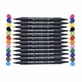 JIAHAOO Long-Lasting 12-Color Pens for Artistic Pursuits Horizontal ...